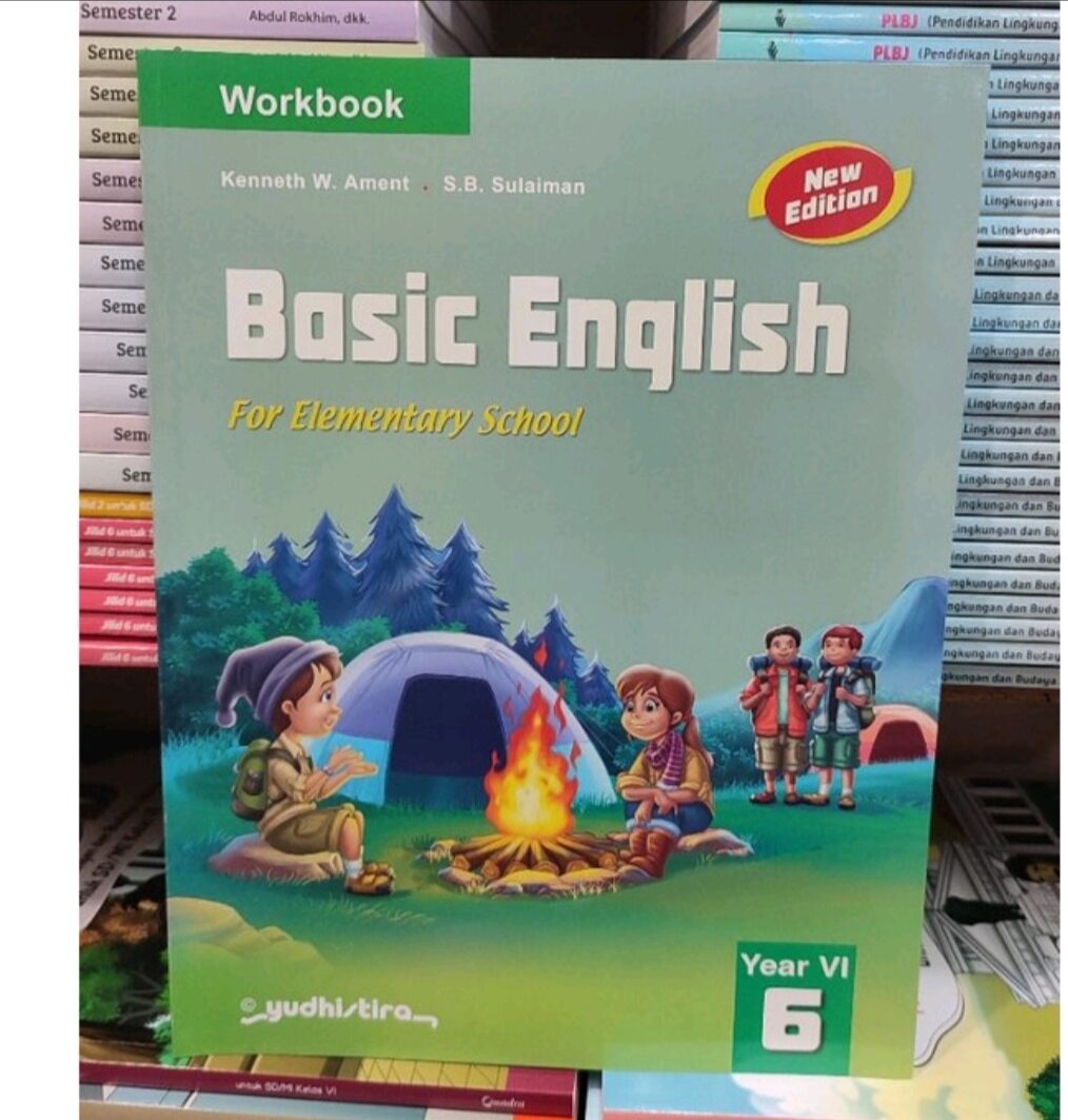 Buku Workbook Basic English Untuk SD kelas VI Yudhistira | Lazada Indonesia