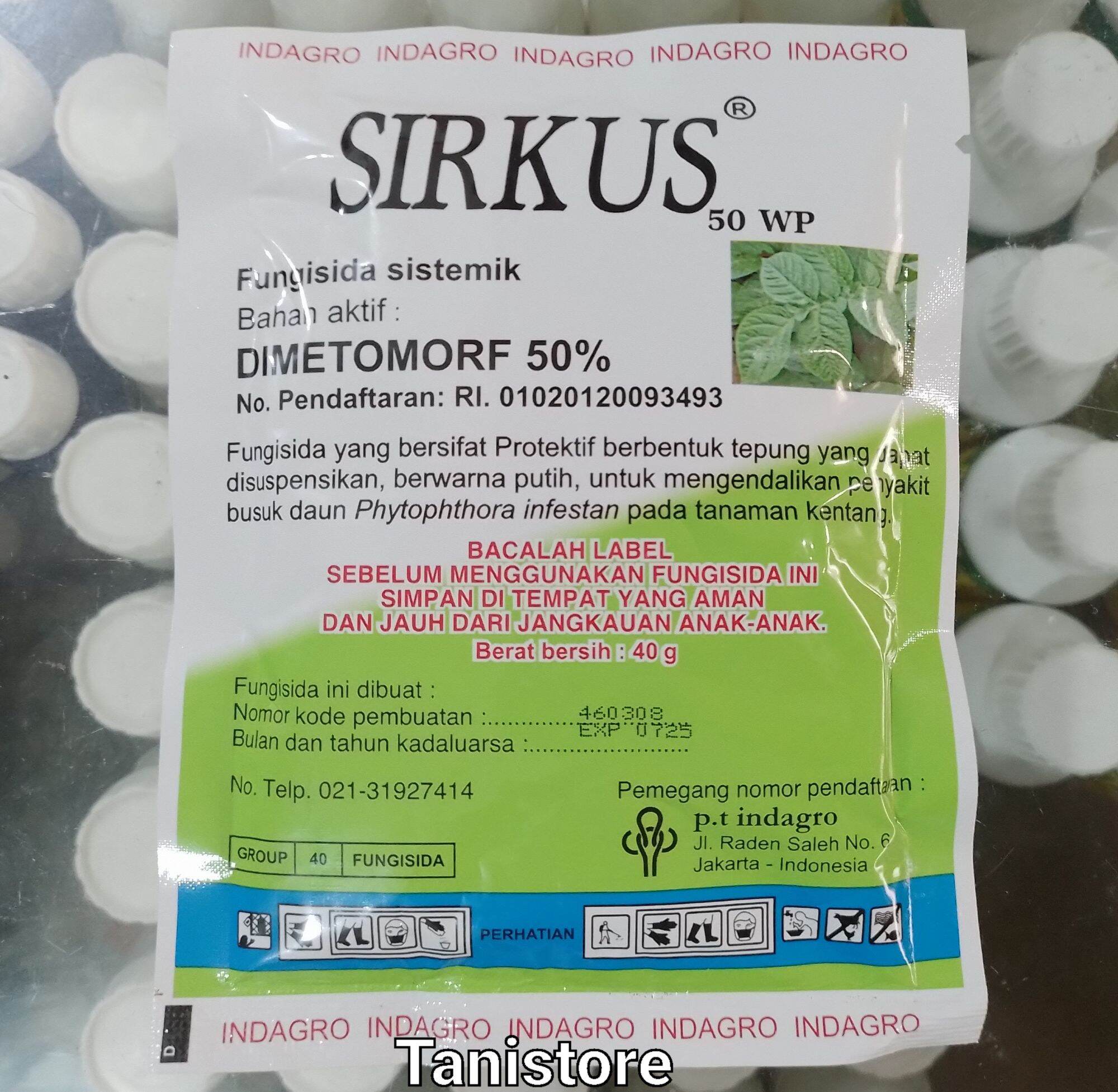 Fungisida Sirkus 50 WP isi 40 gr | Lazada Indonesia