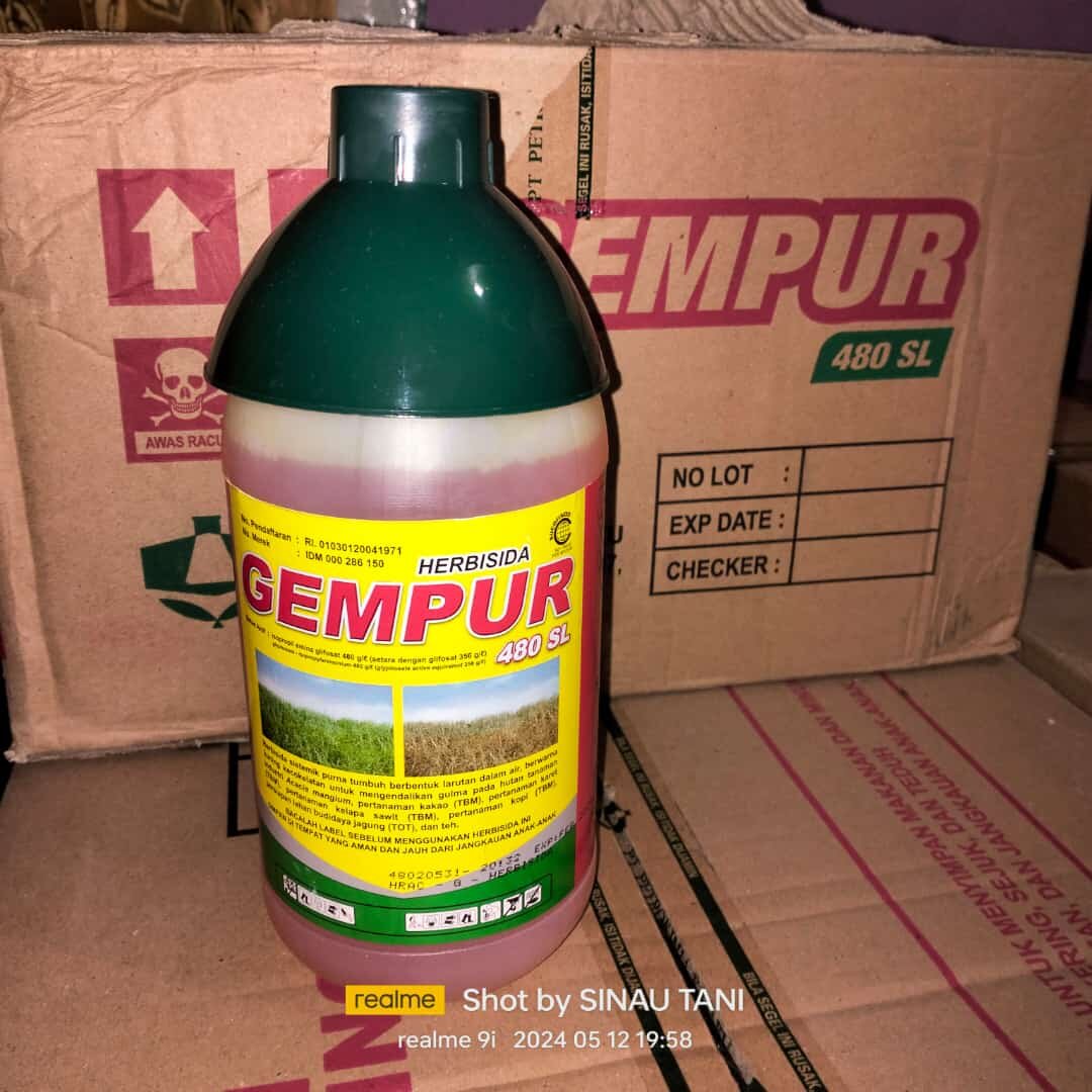 Basmi Rumput GEMPUR 480 SL 1 liter ORIGINAL PT PETROKIMIA KAYAKU atasi ...