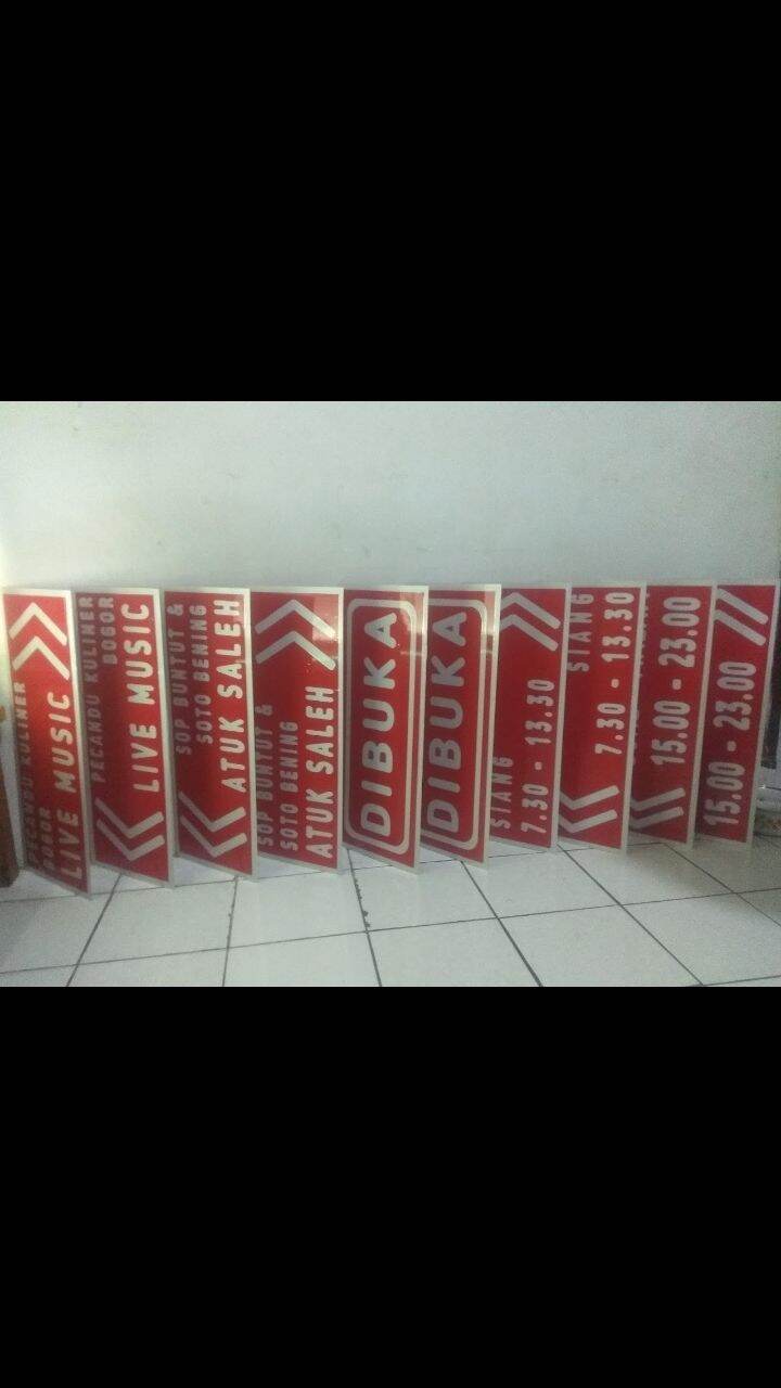 plang nama jalan + tiang tanam | Lazada Indonesia