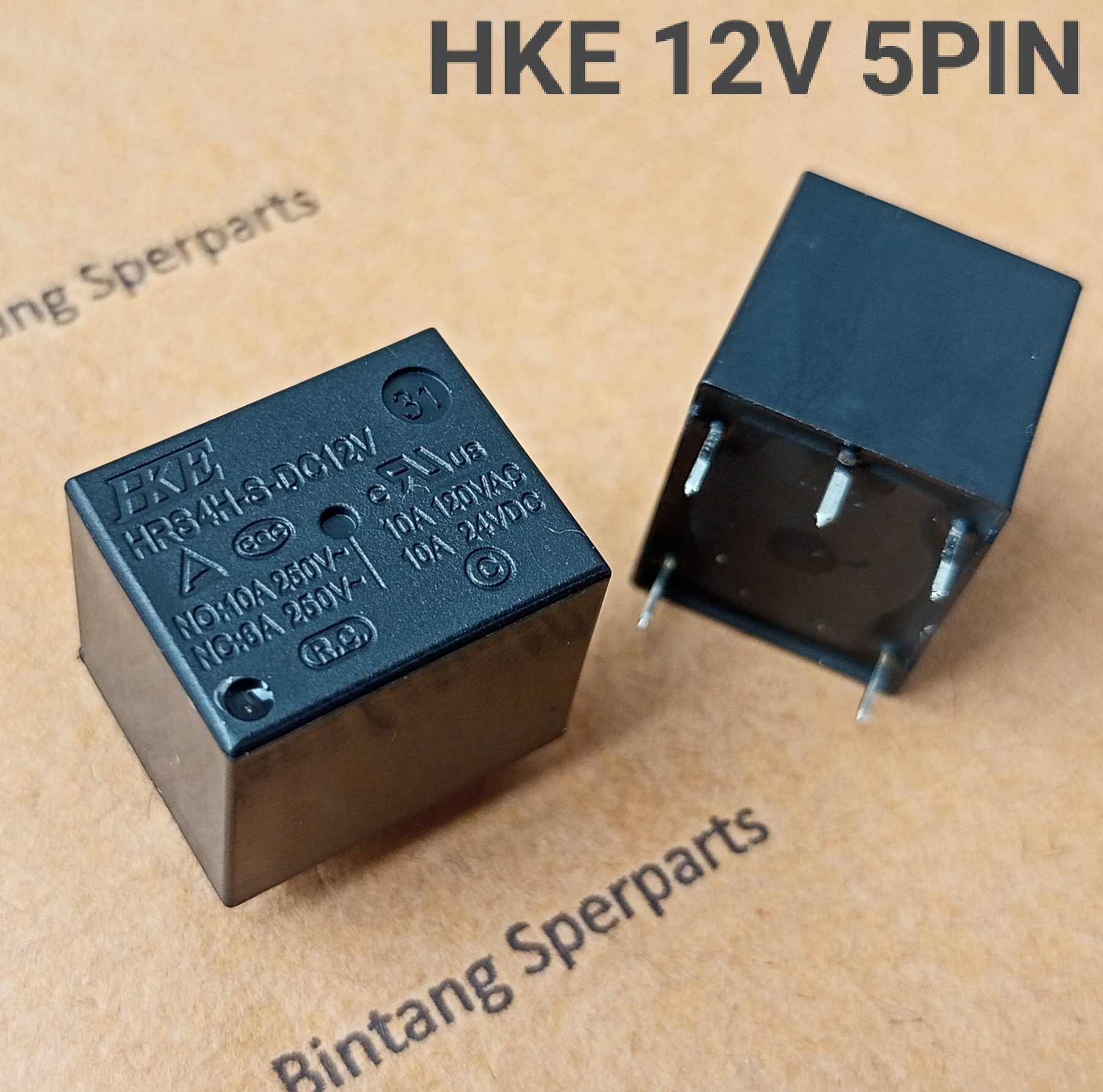 RELAY 12V 5PIN HKE RELAY HKE 12V RELAY 12V ASLI | Lazada Indonesia
