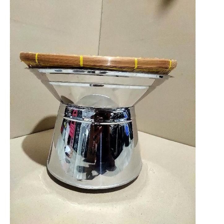 seeng dandang langseng stainles + kukusan bambu | Lazada Indonesia