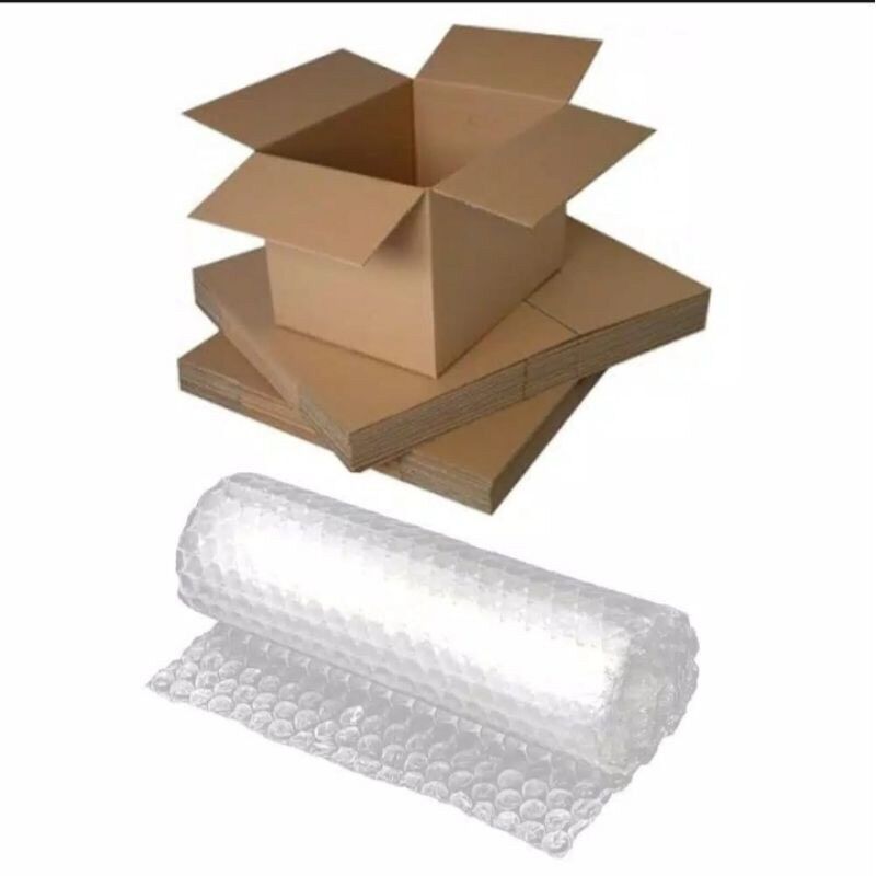 Atc Packing Tambahan Kardus Dan Bubble Wrap Agar Paket Aman | Lazada ...