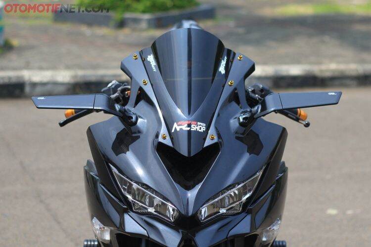 Spion Rizoma winglet sayap TERMURAH ,buat motor ZX25R NINJA FI, GSX,R15 ...
