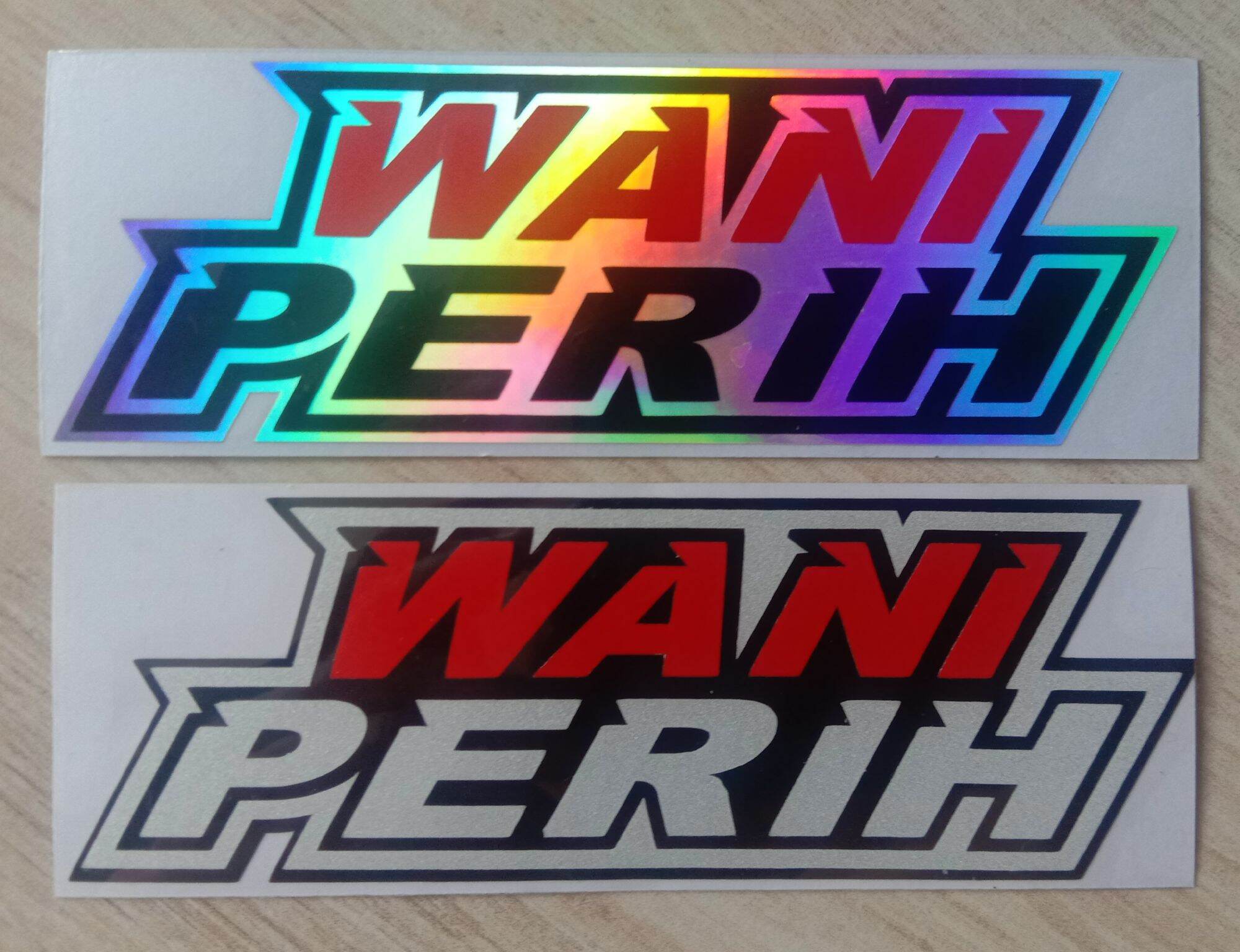 Stiker lucu wani perih sticker cutting | Lazada Indonesia