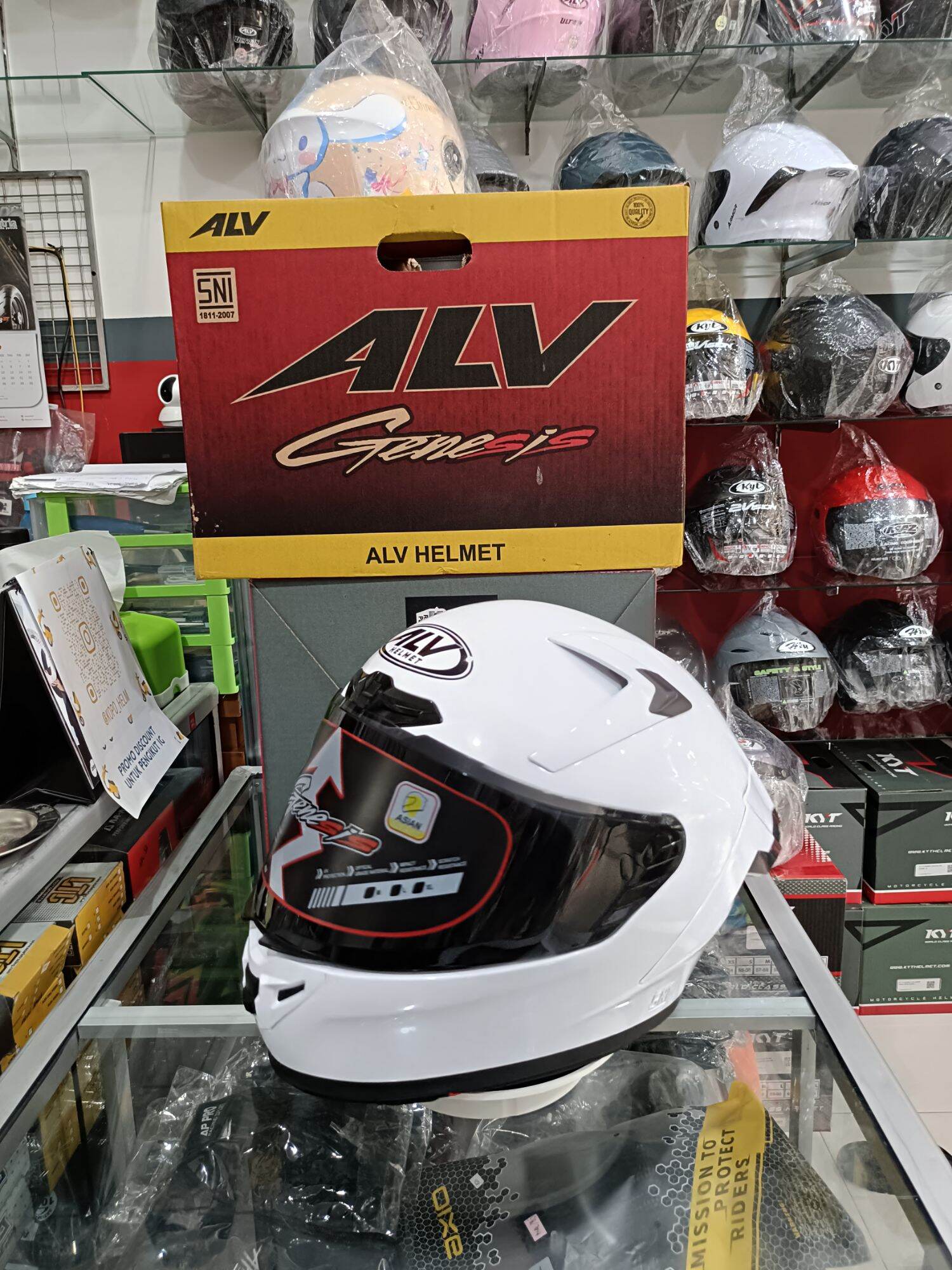 HELM ALV GENESIS full face | Lazada Indonesia