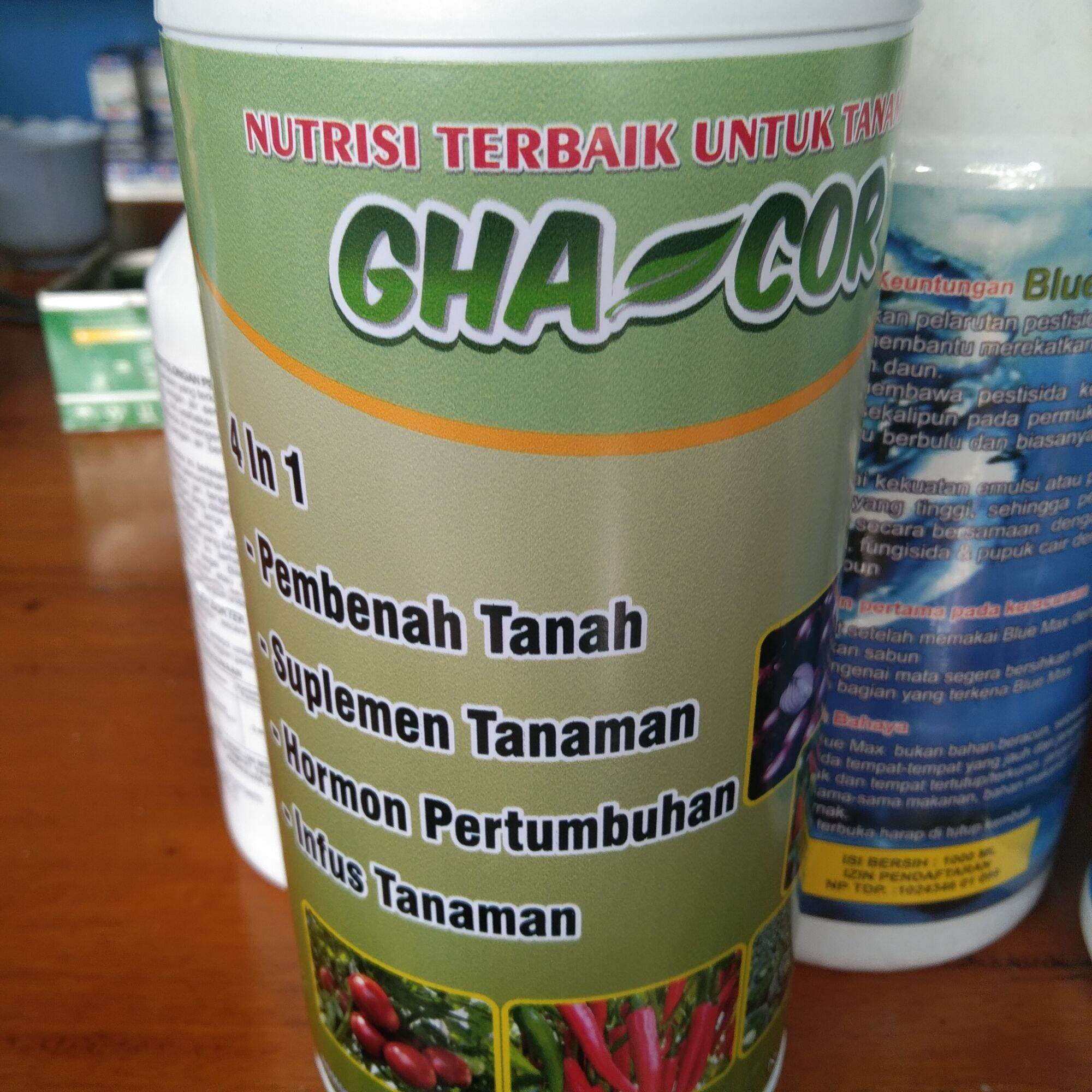 GHA-COR, nutrisi terbaik tanaman, sebagai pembenah tanah, suplemen ...