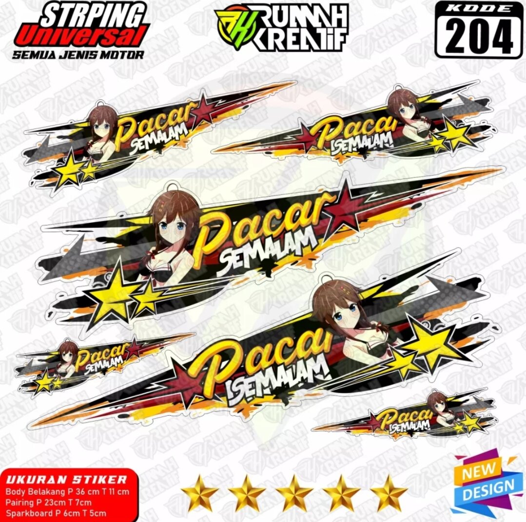 Sticker Striping Variasi Animasi Suzuki SPIN 125 | Lazada Indonesia