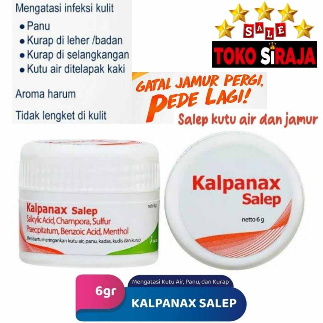 KALPANAX SALEP 6 GRAM / SALEP GATAL KUTU AIR PANU KUDIS KURAP KALPANAK ...