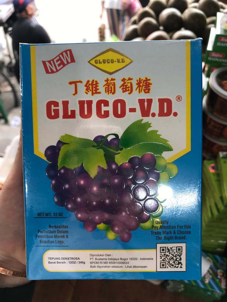 Glukosa Gluco-VD /Gula Anggur /Gulcose D penambah energi dengan vitamin ...
