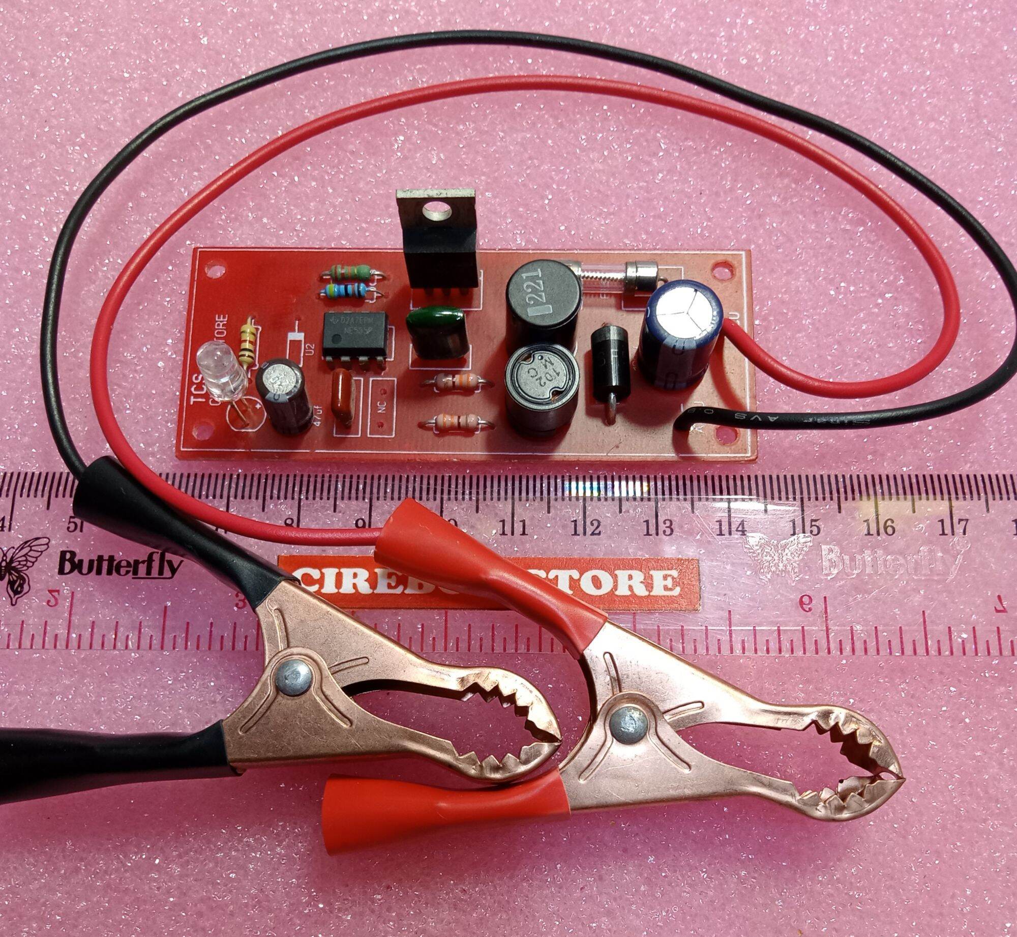 Kit Desulfator aki 12v plus capit besar | Lazada Indonesia