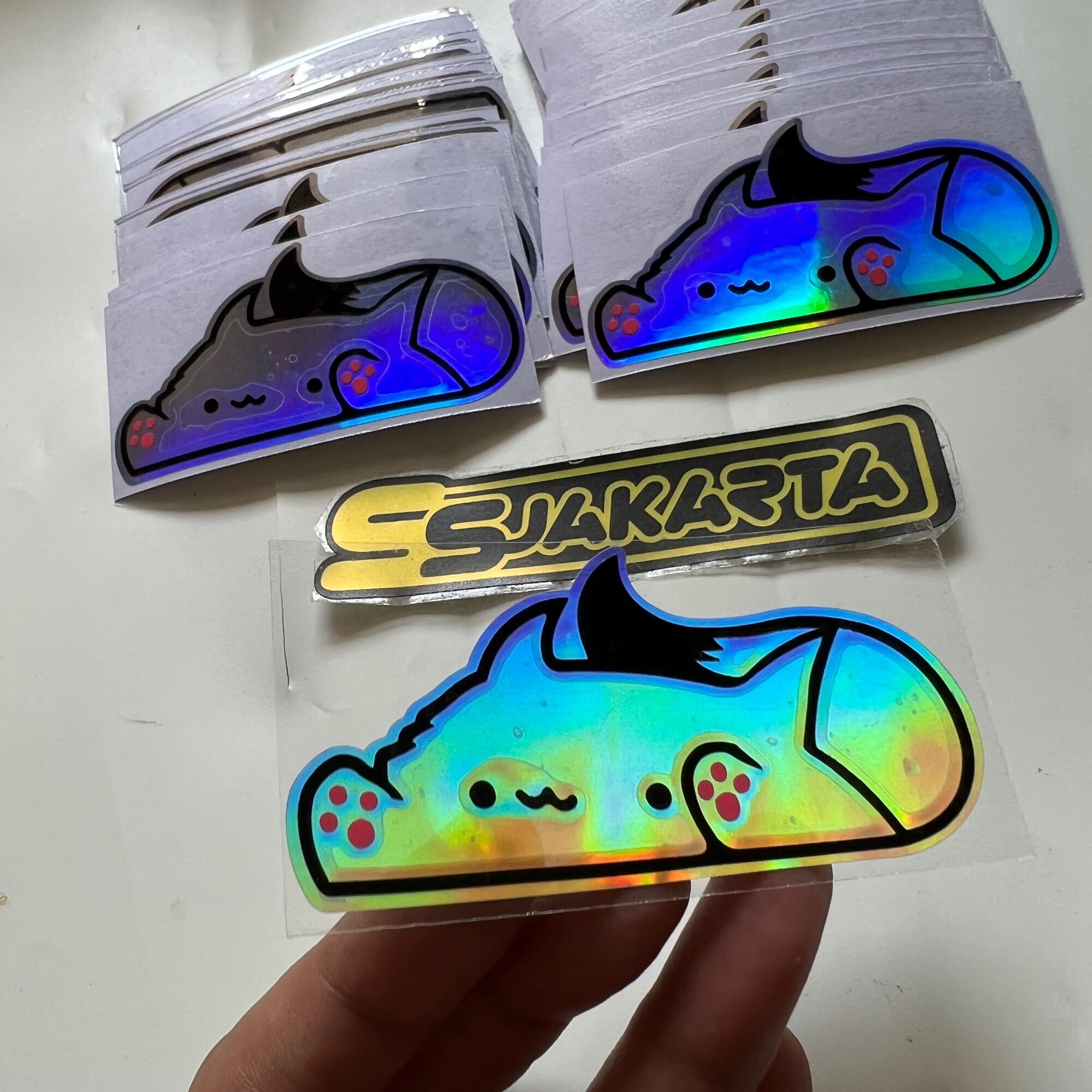 STIKER STICKER BONGO CAT TUMPUK CUTTING | Lazada Indonesia