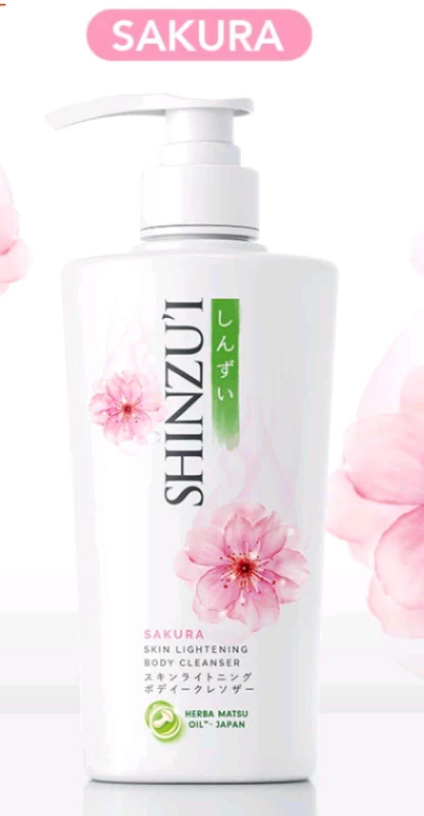 Shinzui Pump Body Cleanser 480ml | Shinzui botol sabun cair 480ml ...