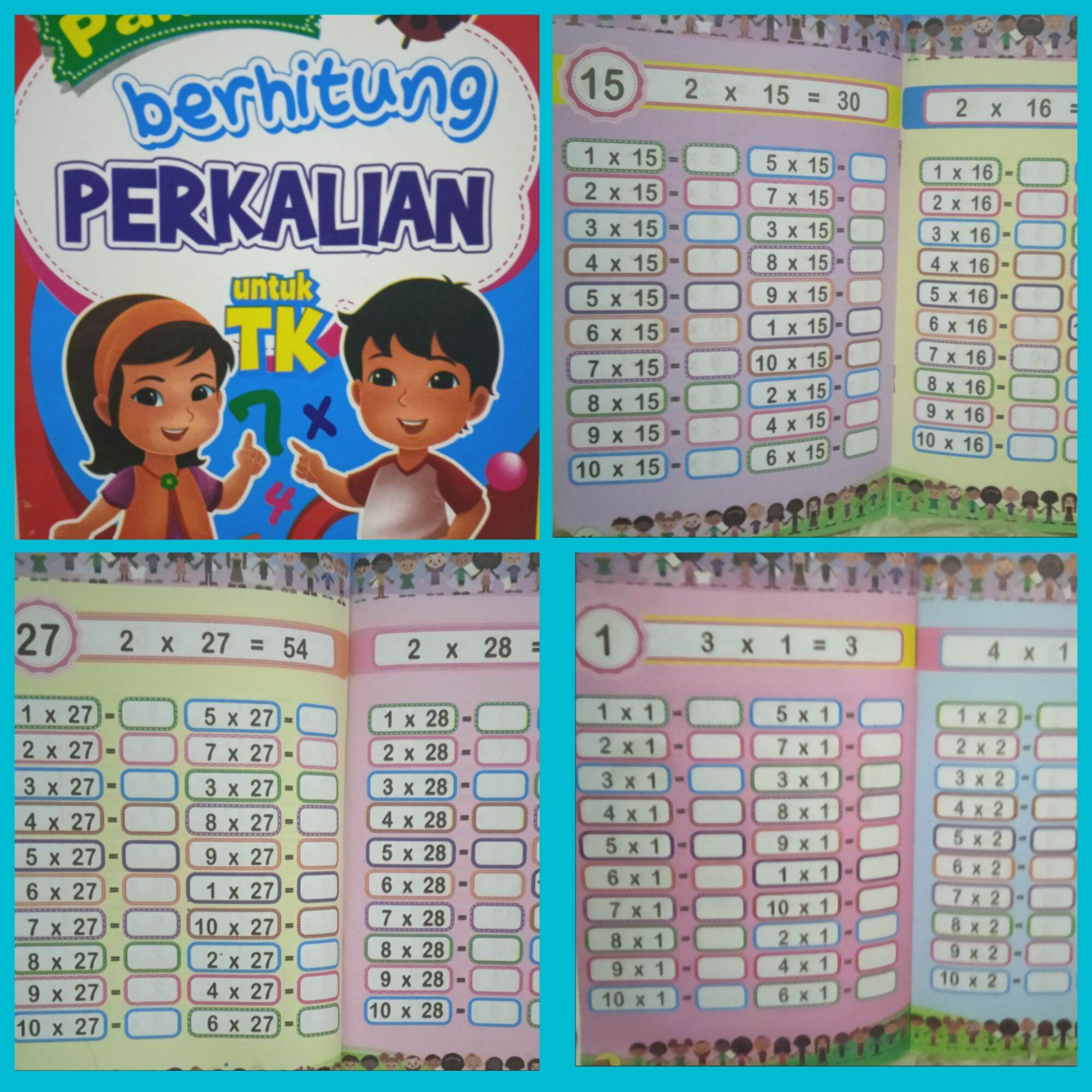 BUKU PERKALIAN UNTUK ANAK TK | Lazada Indonesia