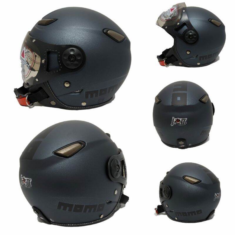 HELM JPN MOMO MODEL KYT ELSICO RETRO | Lazada Indonesia
