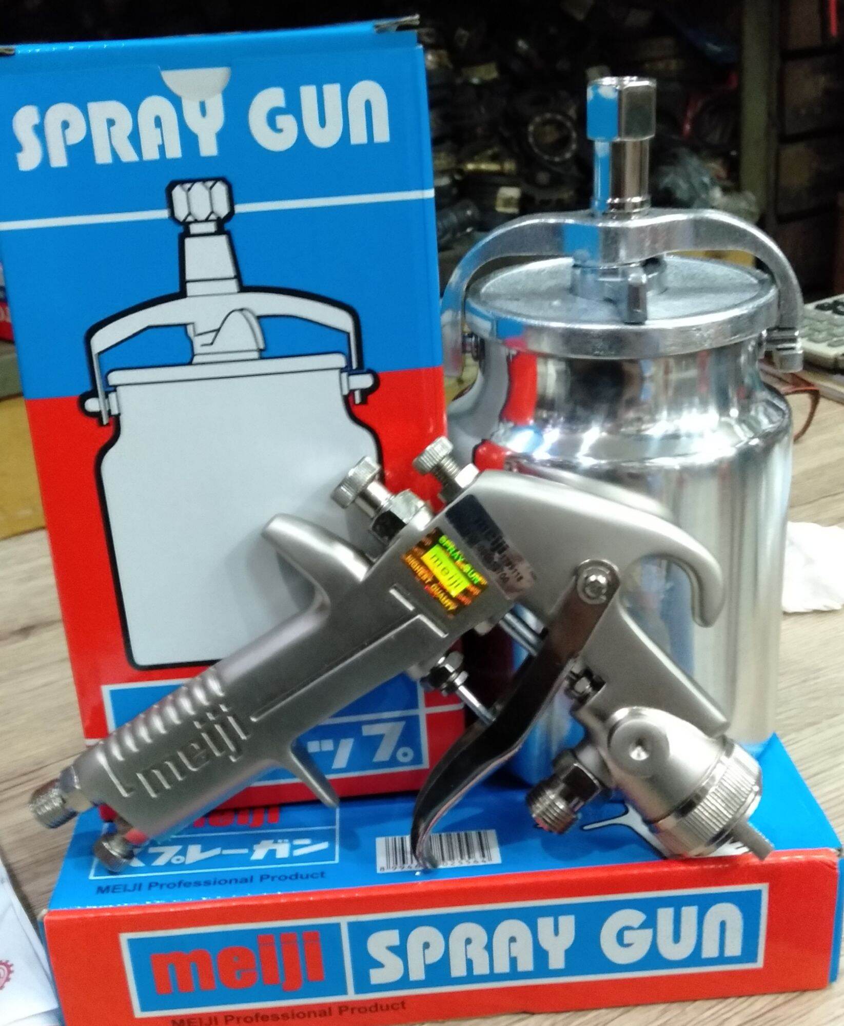 spray gun meiji f100 tabung bawah 1000ml | Lazada Indonesia