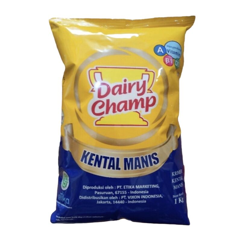 susu dairy champ 2.5 kg refill/kental manis dairy champ. | Lazada Indonesia