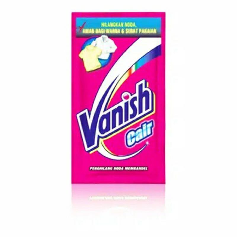 Vanish Cair (Pink) - Pouch 60ml-vanish sachet white 60 ml | Lazada ...