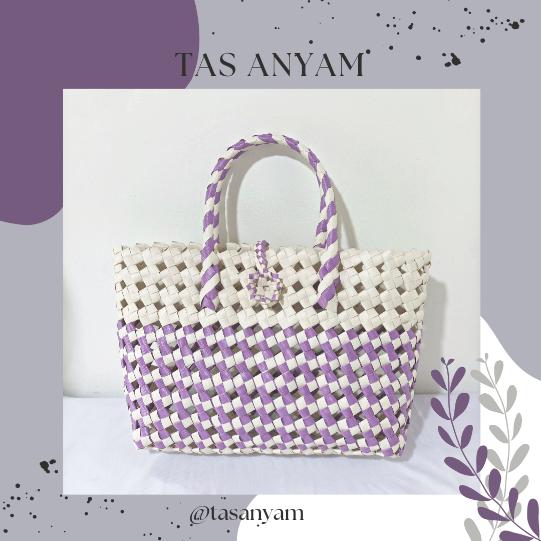 TAS ANYAMAN/Tas Anyam Jali-Jali Dop/Tas Belanja/Tas Piknik/Tas Souvenir ...