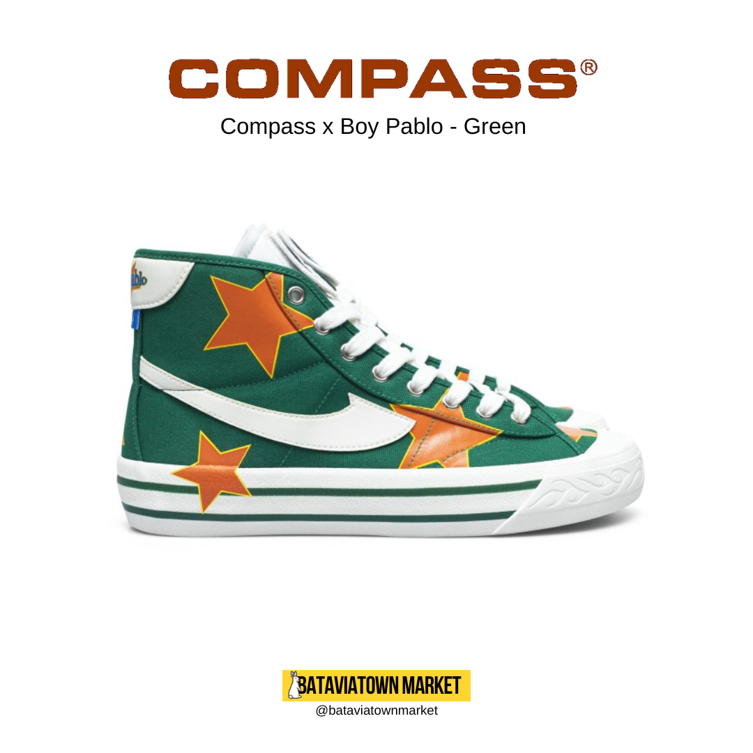 [Limited Edition] Sepatu Compass Retrograde High Decon x Boy Pablo ...