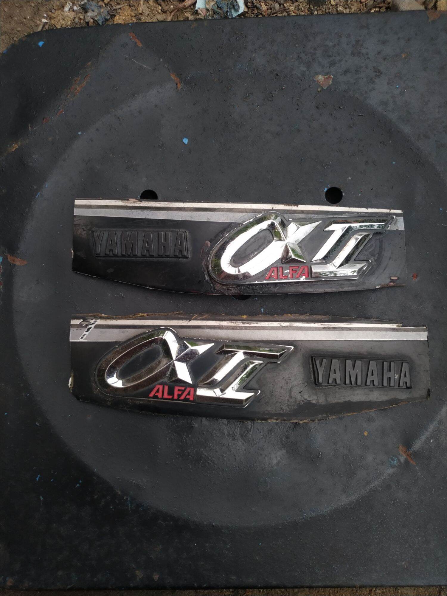 emblem box body belakang yamaha alfa tahun tua | Lazada Indonesia