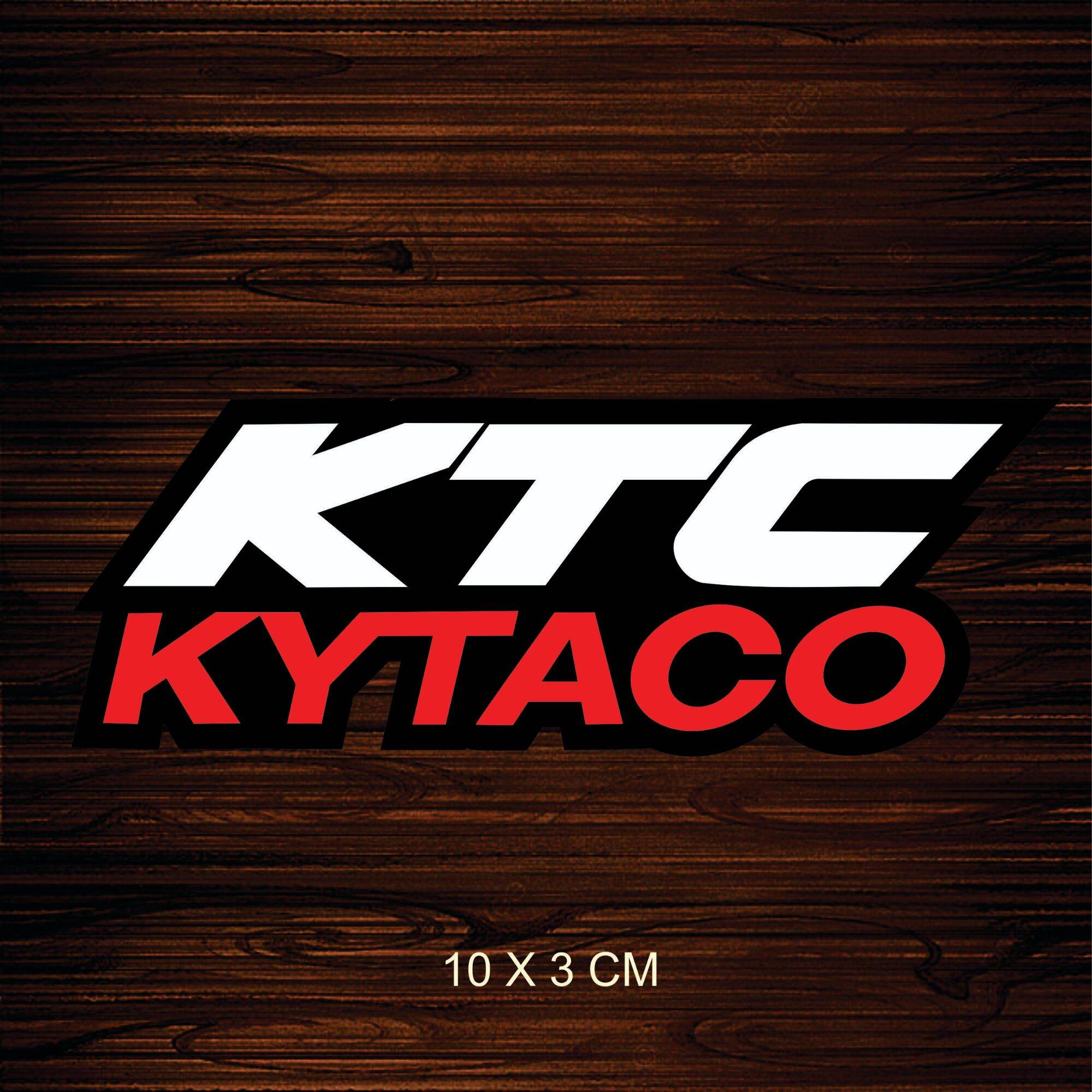 CUTTING STICKER KTC KYTACO STICKER KELIHATAN NYALA PADA MALAM HARI ...
