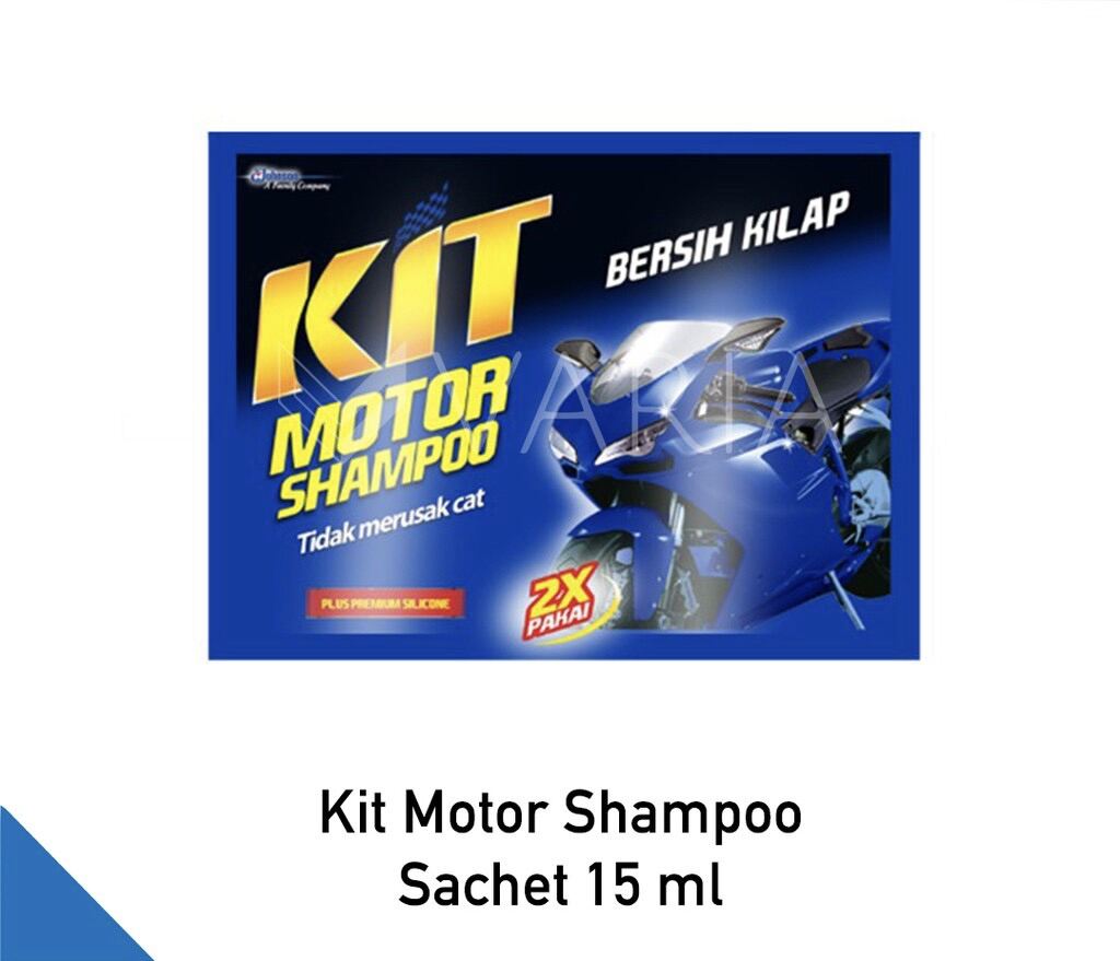 kit shampoo motor 15 ml kit motor kit cuci motor | Lazada Indonesia