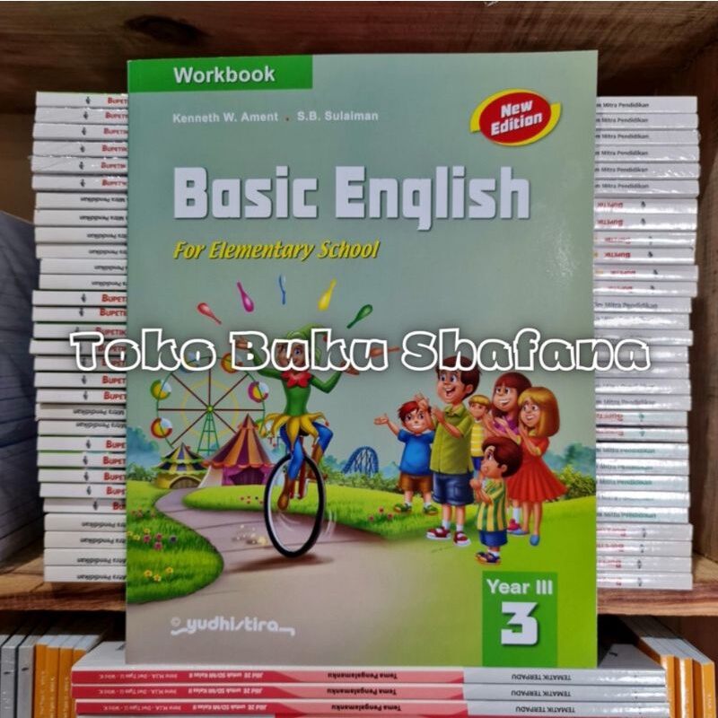 Buku Workbook Basic English Kelas 3 SD New Edition Yudhistira Original ...