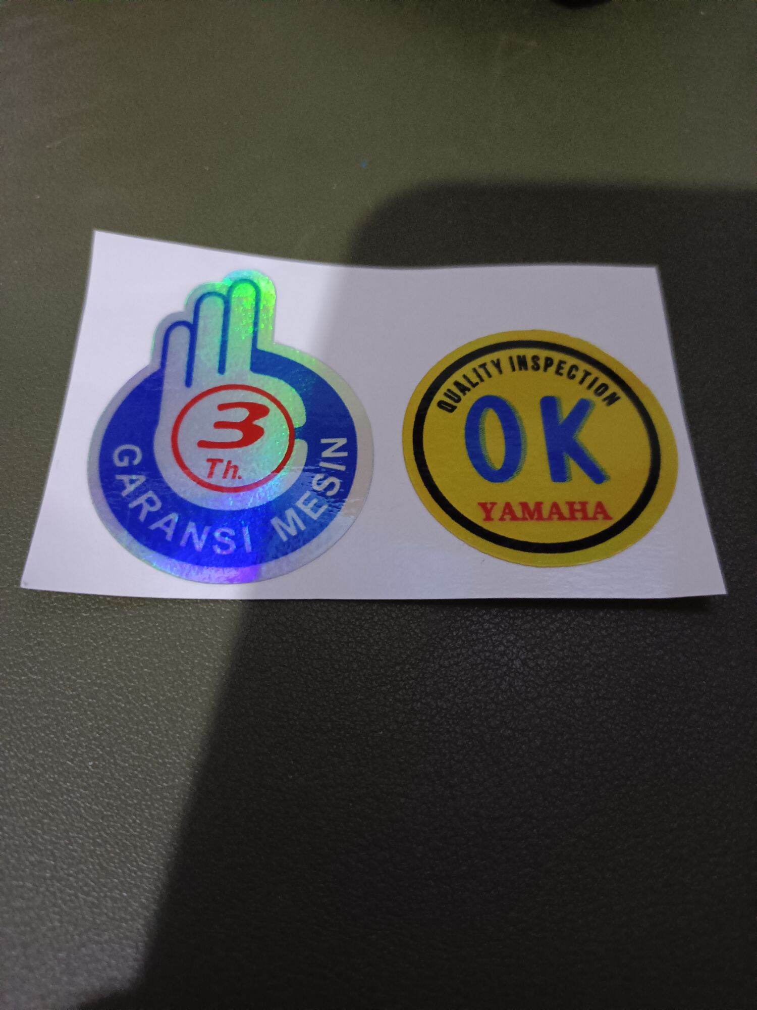 STIKER LOGO EMBLEM STICKER OKE OK TENGKI TANGKI FUEL TANK RXK RXS RXZ ...