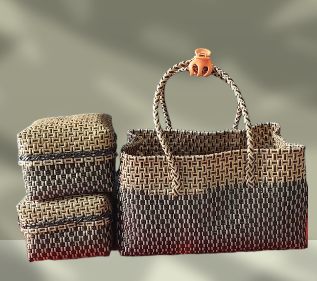 Tas Anyam Jali Premium Set 2 Keben Bali | Lazada Indonesia