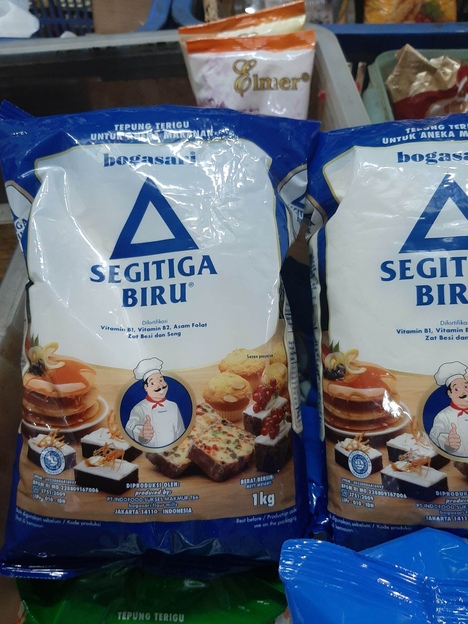 Terigu Segitiga Biru Premium 1kg Lazada Indonesia