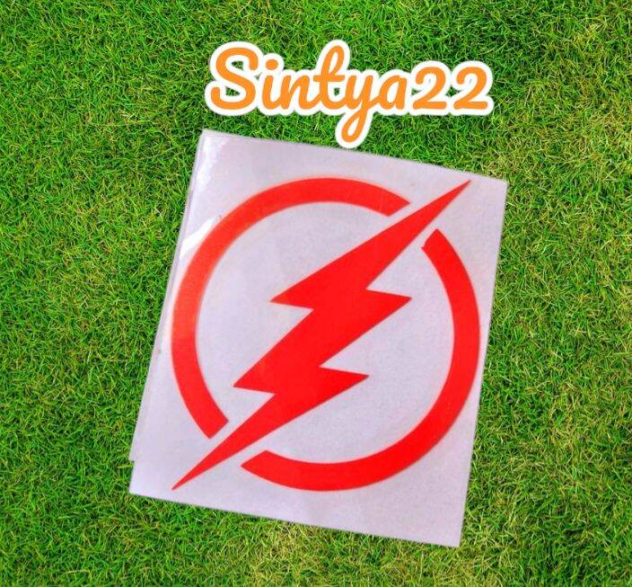 STICKER CUTTING LOGO PETIR VIRAL TERMURAH | Lazada Indonesia