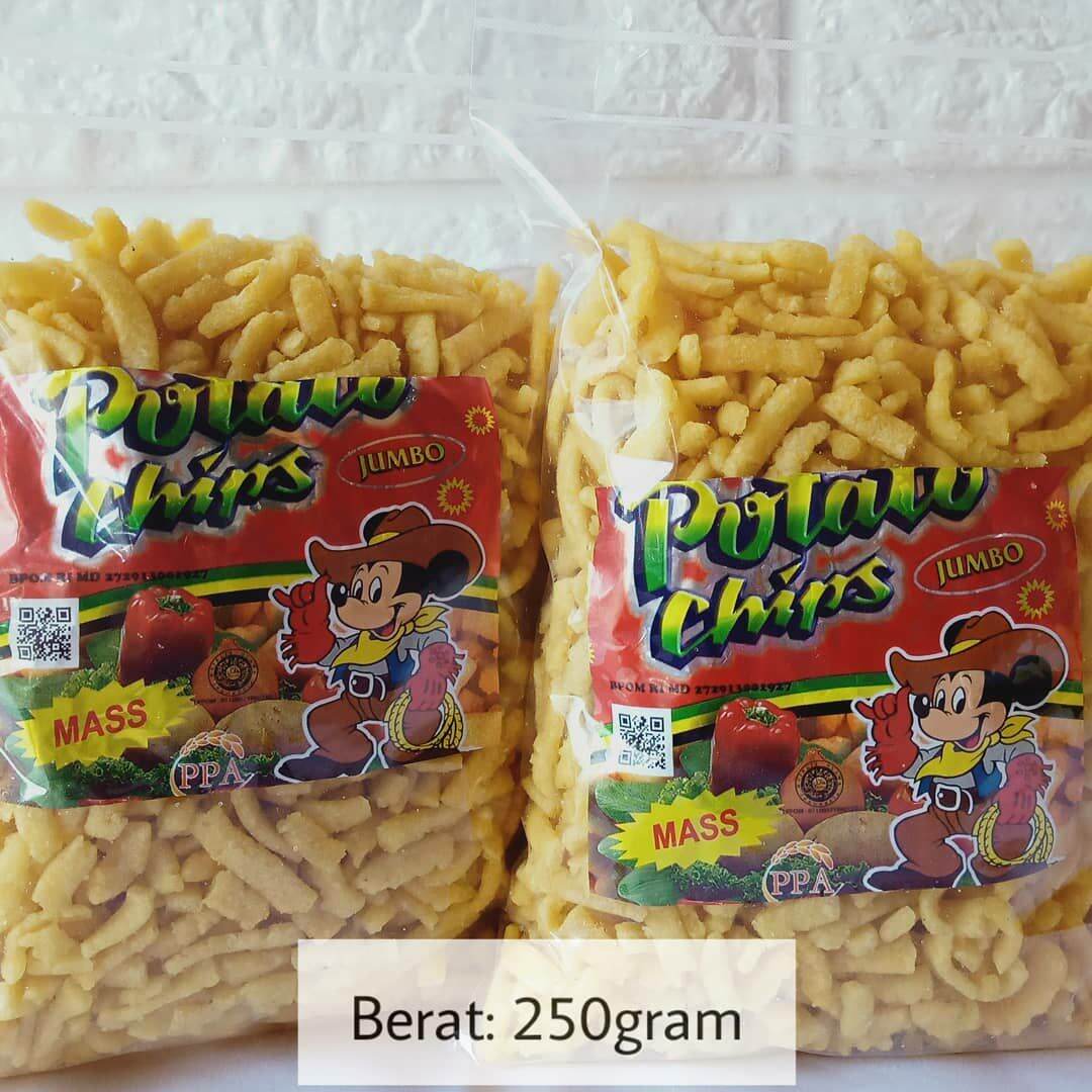 Snack jadul Potato chips 230gr | Lazada Indonesia