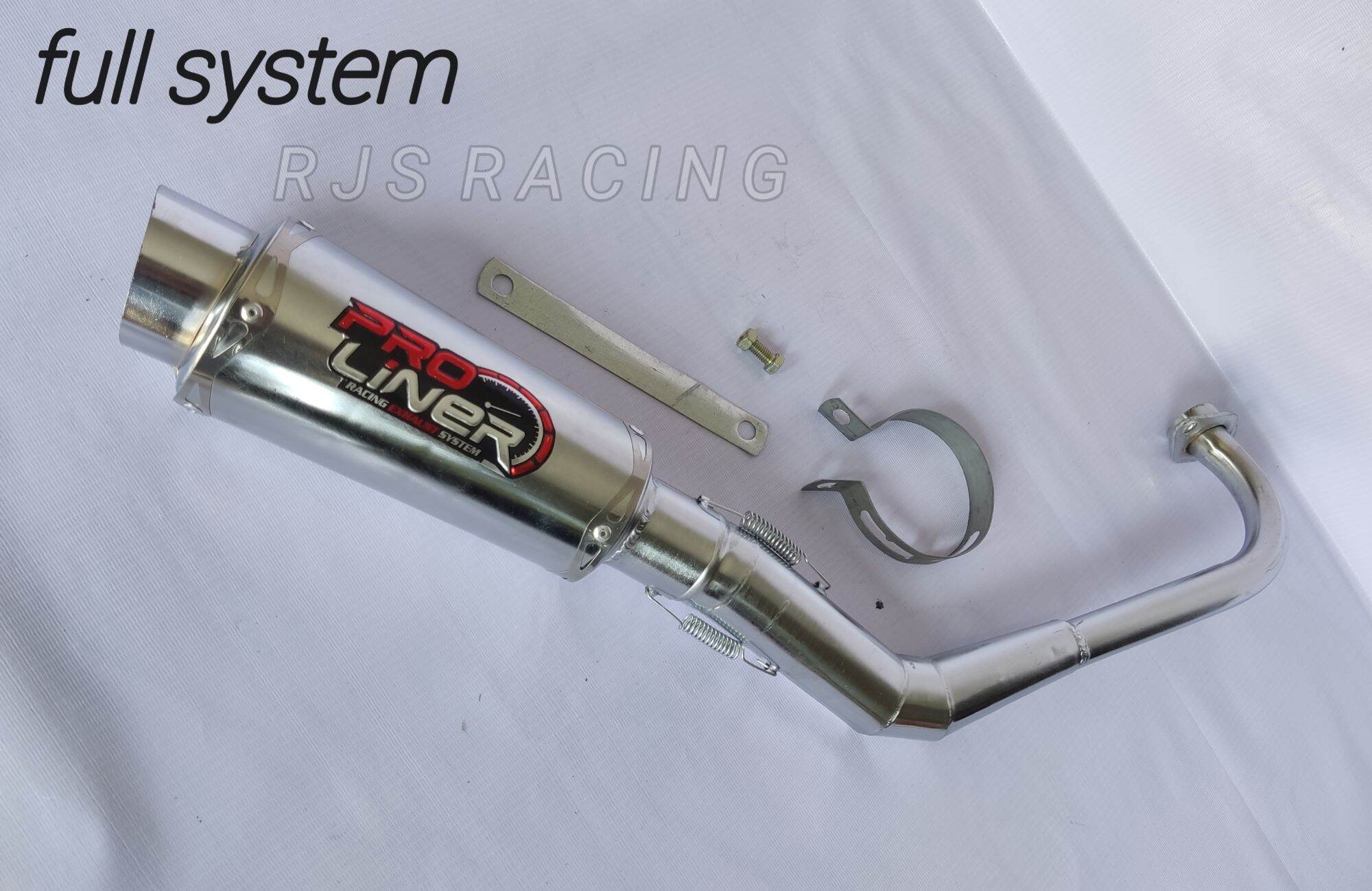 Knalpot Racing PROLINER Ngebas Adem Suara Gahar Murah Road Race Beat Fi ...