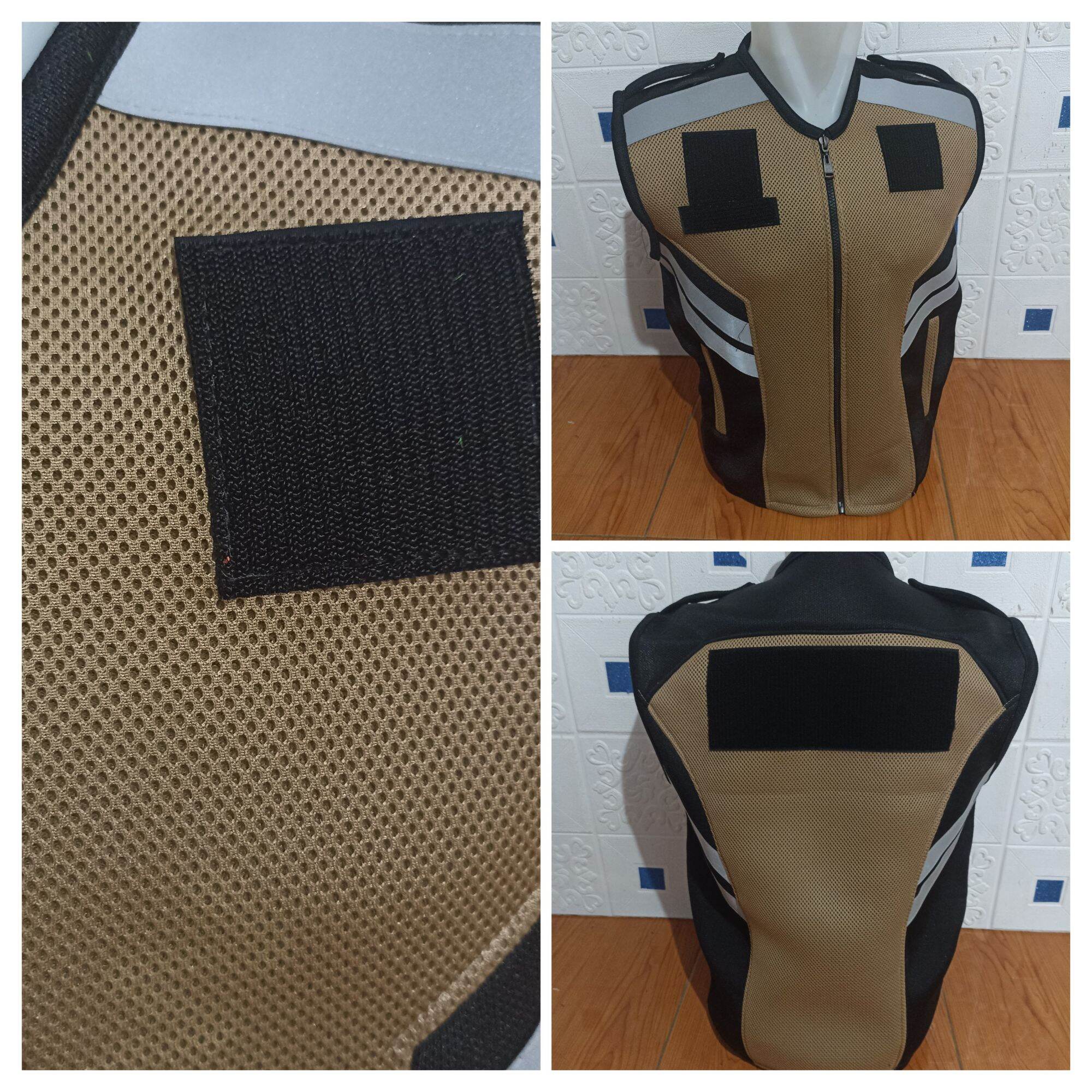 Rompi security coklat/ Rompi Satpam tebal/Rompi security terbaru ...