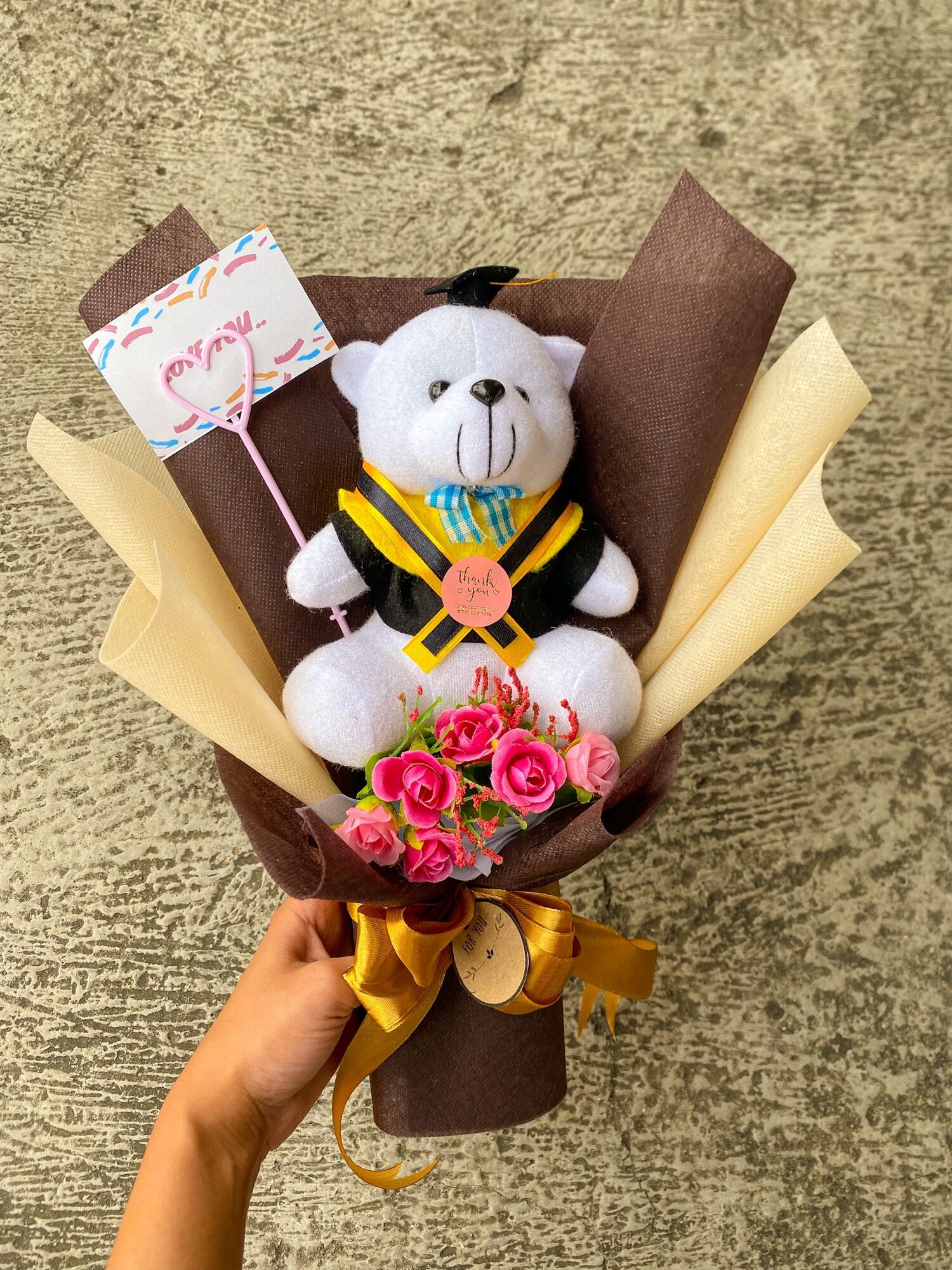 Bucket Boneka Wisuda | Buket Wisuda | Hadiah Wisuda | Kado Wisuda ...