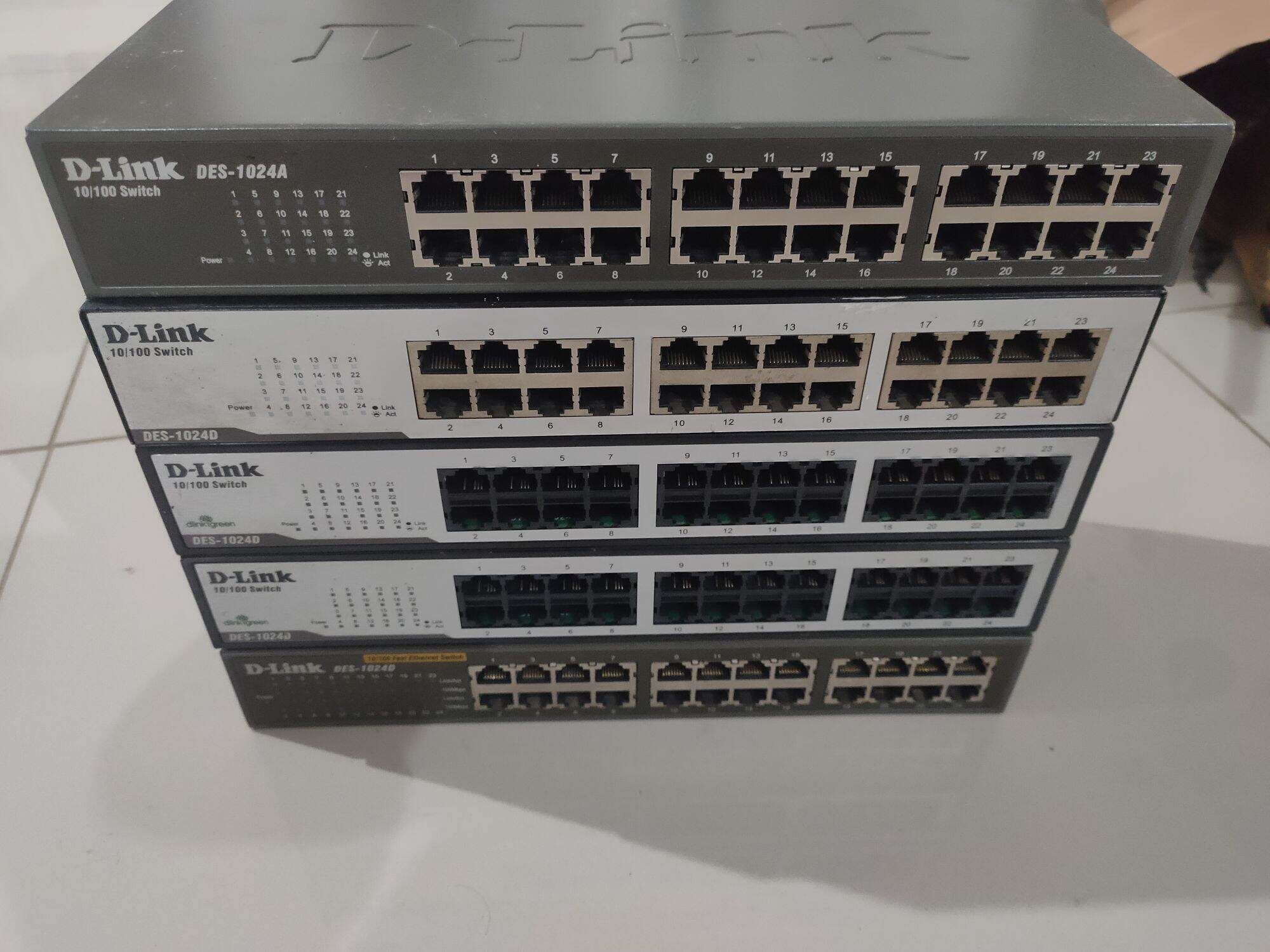 switch hub dlink 24 port material besi bekas | Lazada Indonesia
