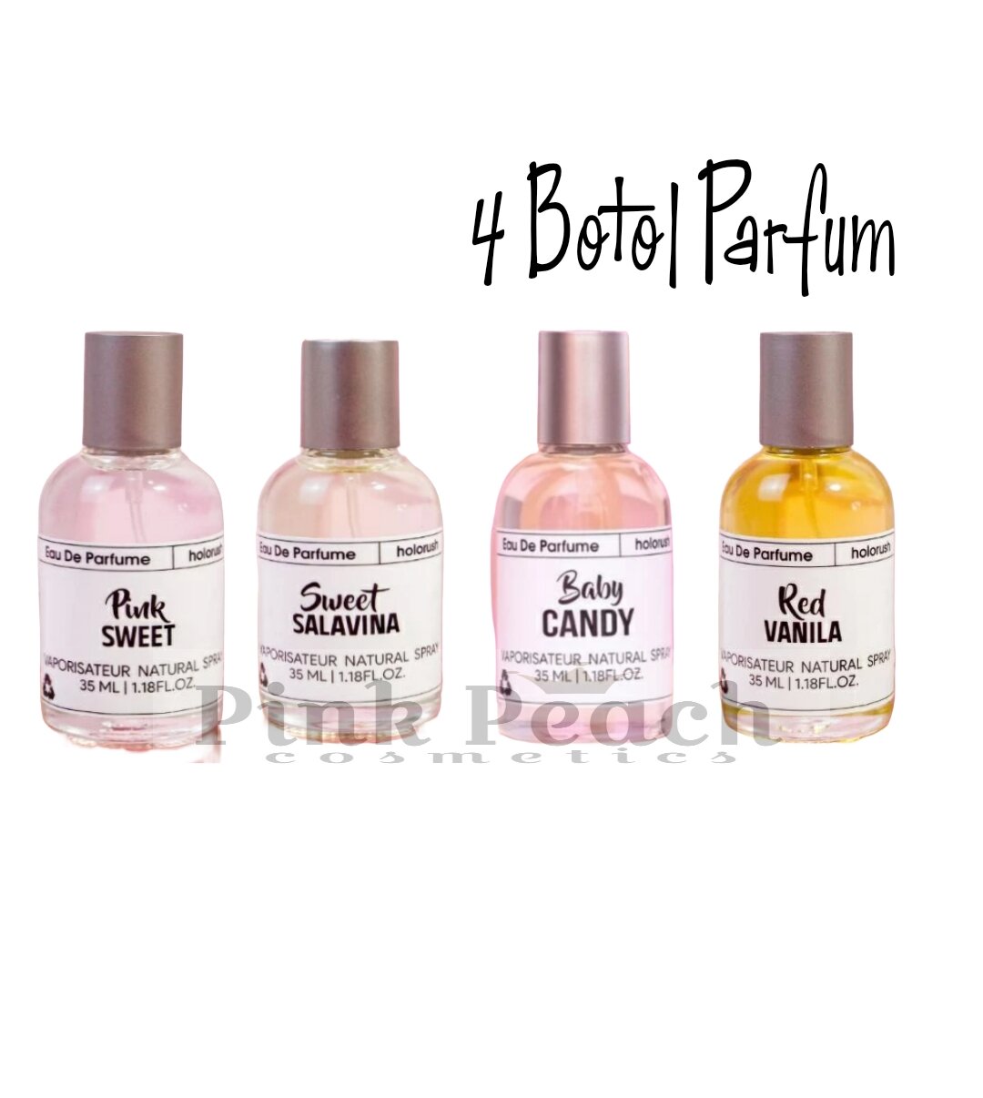 4 Botol - Parfum PINK SWEET 35ml | Lazada Indonesia