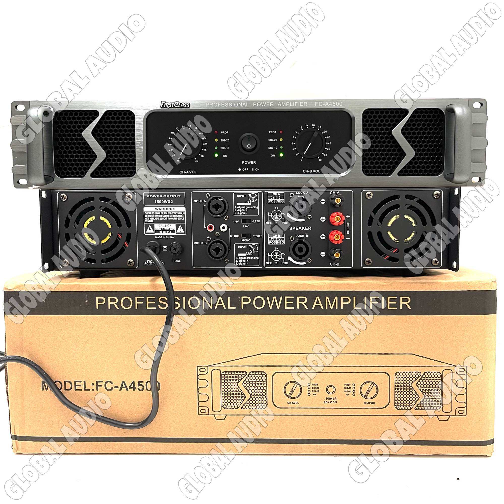 Power Amplifier Firstclass FCA 4500 Original Power amplifier First ...