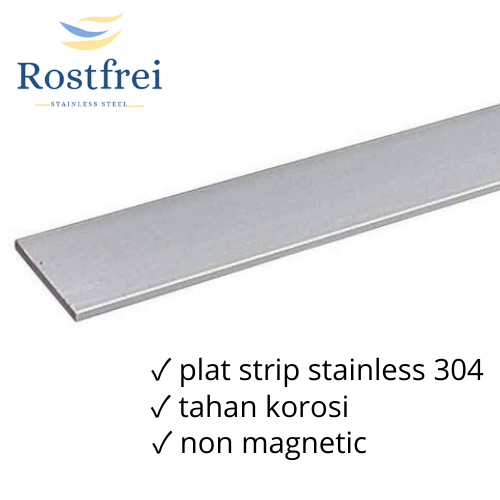 plat strip stainless 304 tebal 3mm lebar 4x35cm | Lazada Indonesia