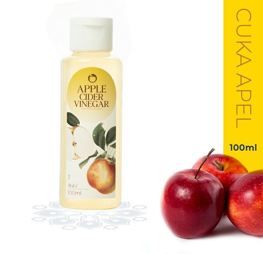 Cuka Apel Asli 100ml - Apple Cider Vinegar with Mother Original ...