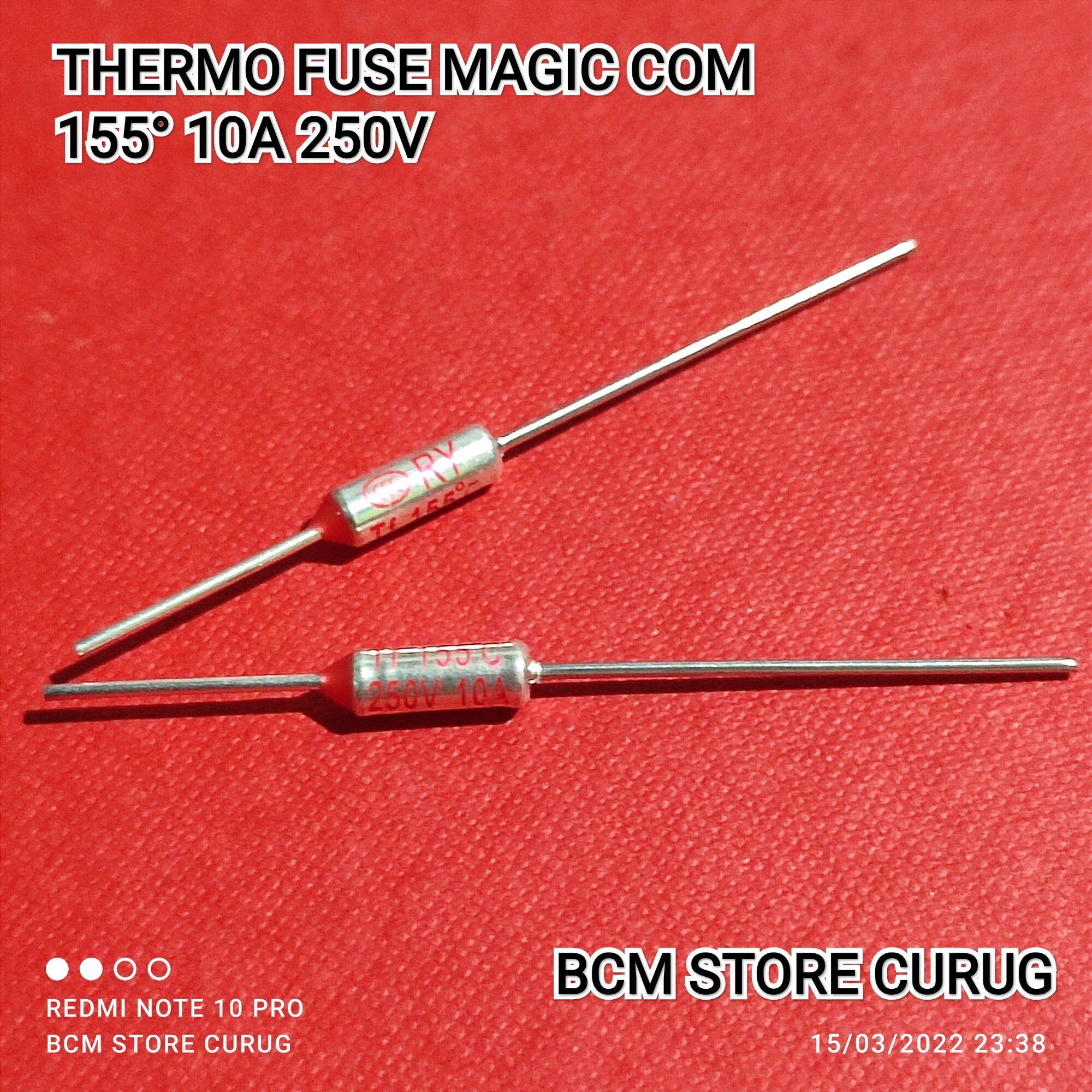 THERMO FUSE MAGIC COM 155° 10A 250V | Lazada Indonesia