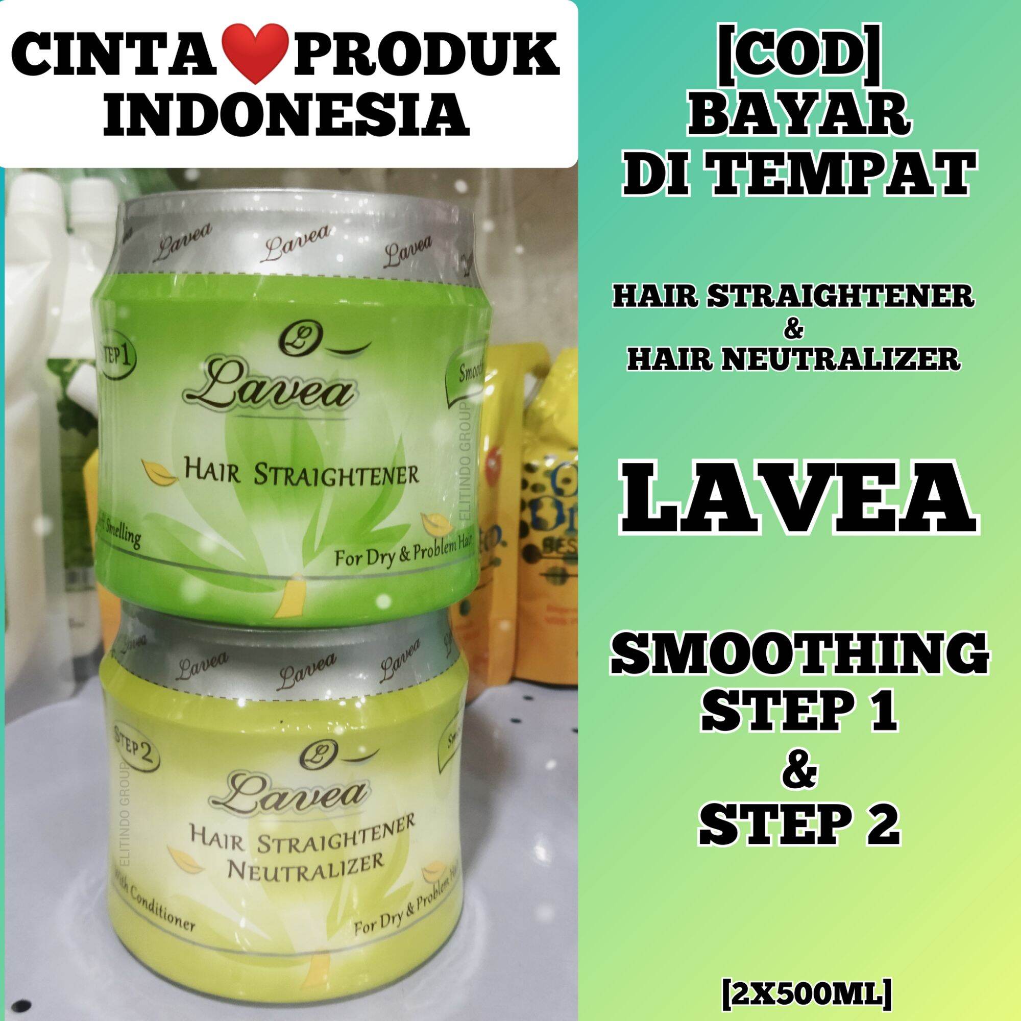 Obat pelurusan rambut smoothing lavea, REBINDING, REBONDING, RIBONDING ...