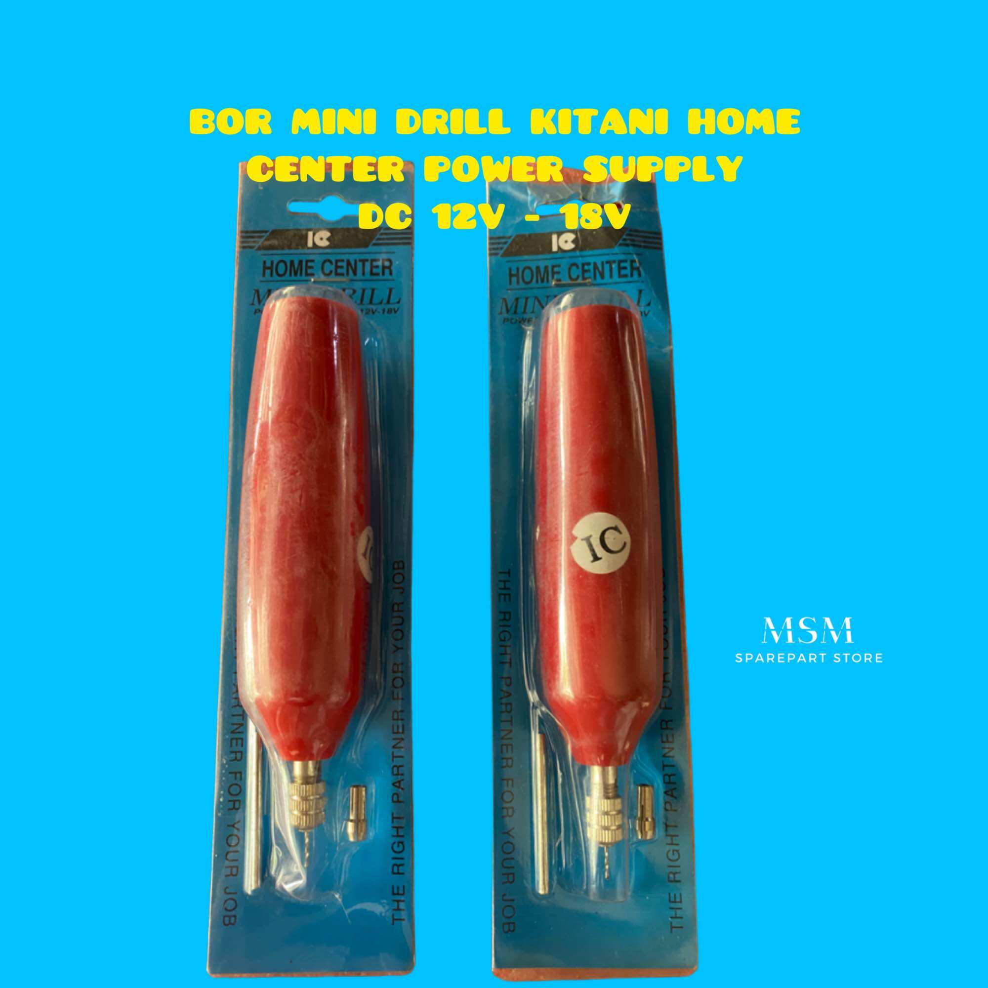 BOR MINI DRILL KITANI HOME CENTER POWER SUPPLY DC 12V - 18V | Lazada ...