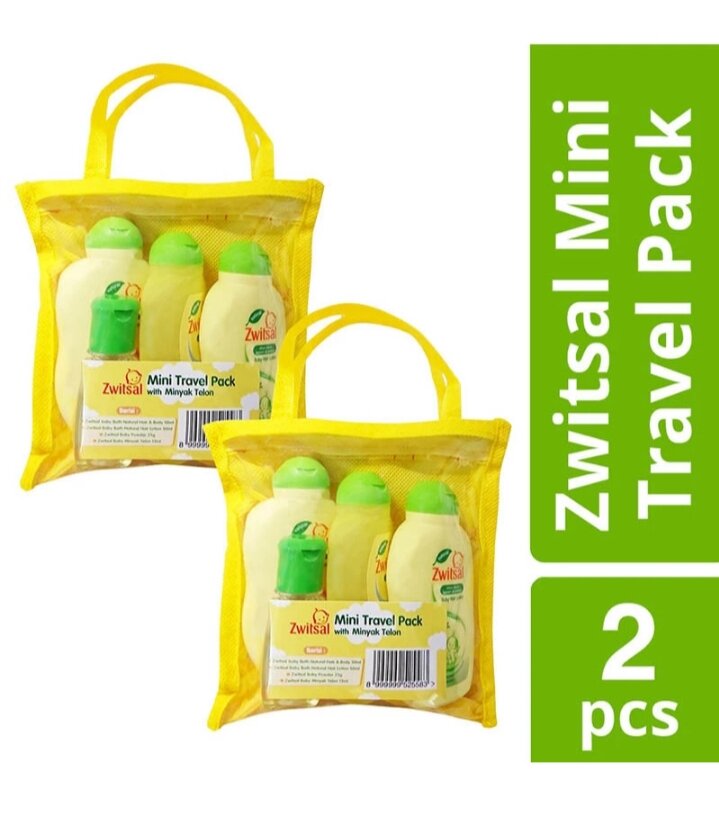 Perlengkapan bayi lengkap Zwitsal travel mini pack | Lazada Indonesia
