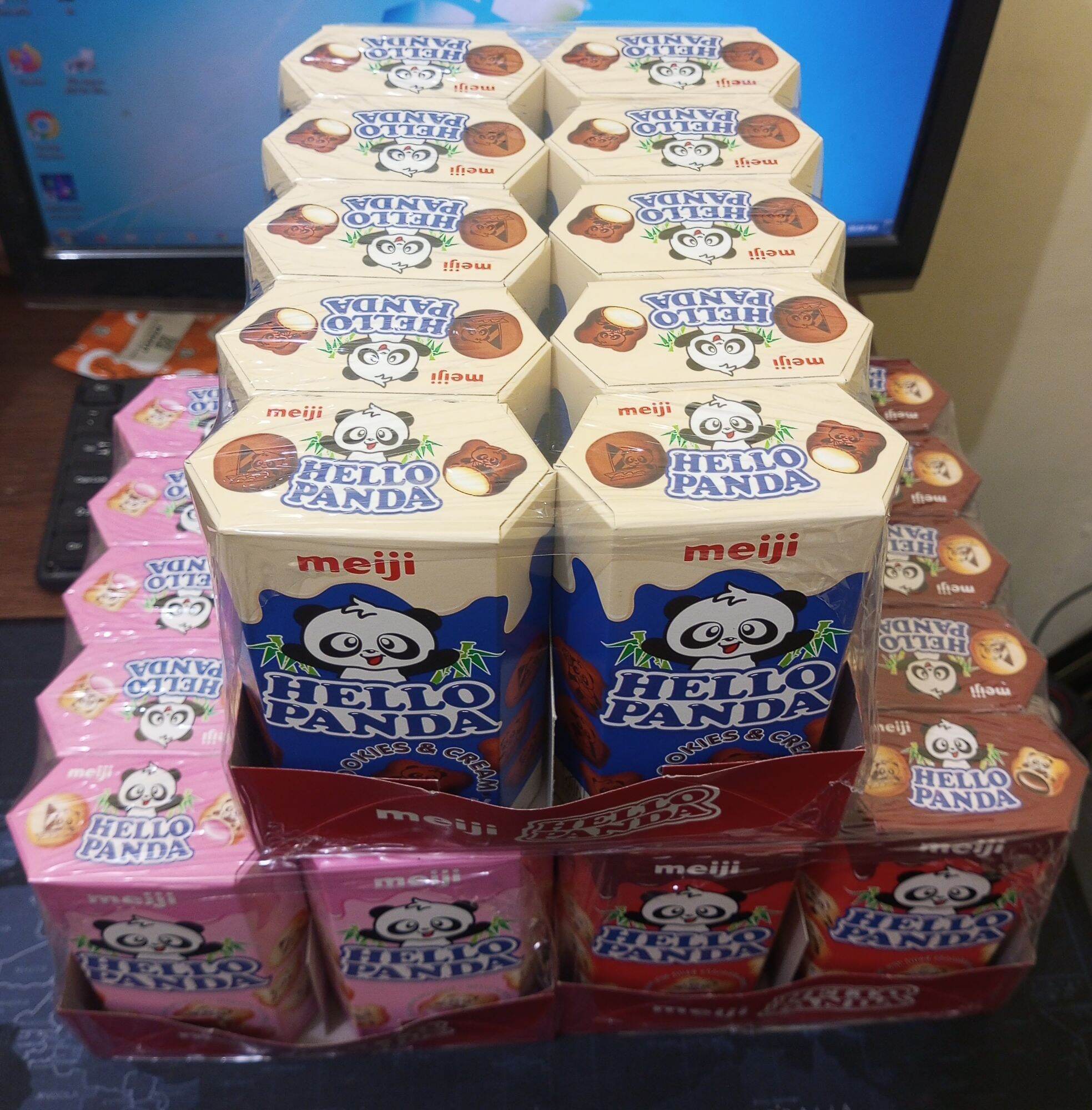 Hello Panda Biskuit Meiji 42gr ( 1 Box isi 10 pcs ) | Lazada Indonesia