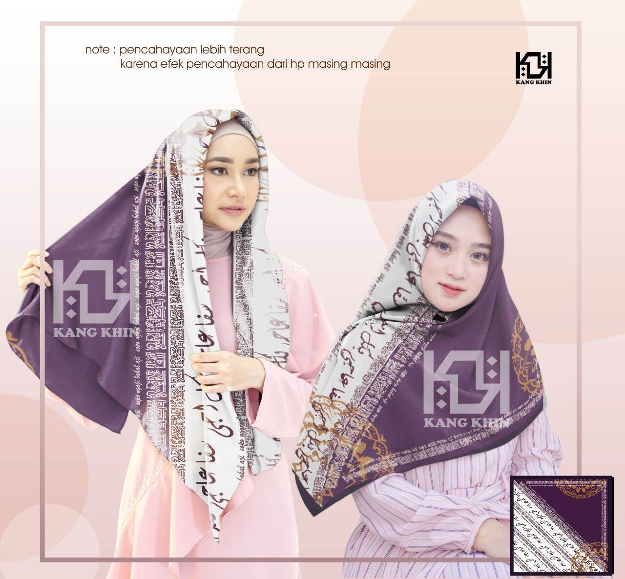 Hijab Terbaru SOPO NGAJI BAKAL AJI Hijab Pegon Arab/ Hijab Santru Voal ...