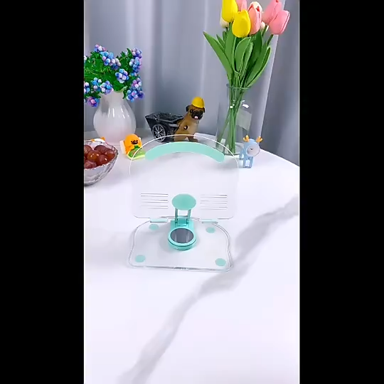 Holder HP Meja Transparan Phone Stand Tempat Dudukan Handphone Meja ...