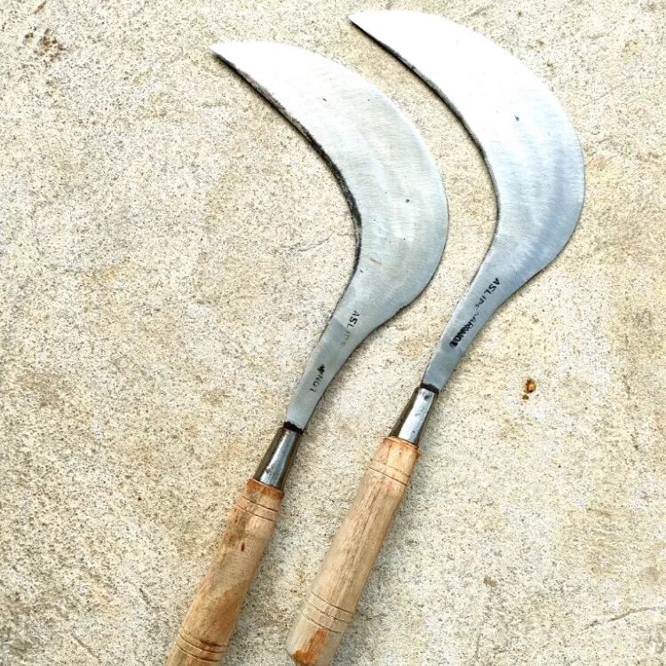 sabit rumput baja asli super tajam jawa baja per asli arit padi sawah ...