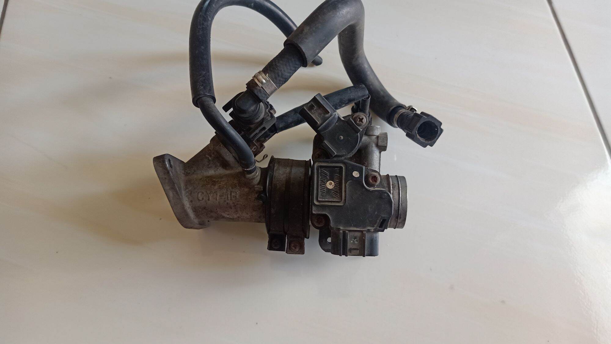 throttle body bodi injeksi karburator yamaha vixion old 3CI original | Lazada Indonesia